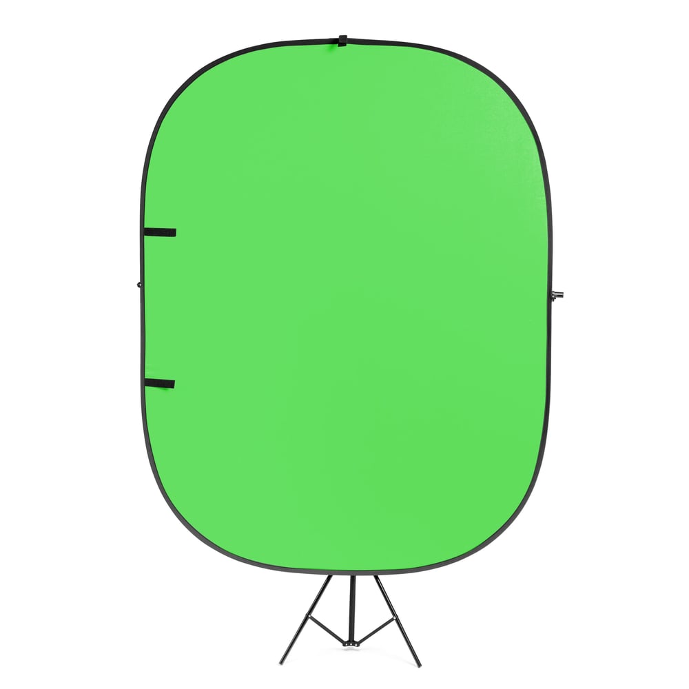 Plexgear Tofarget Green Screen med stativ 1,5x2 m | Kjell & Company