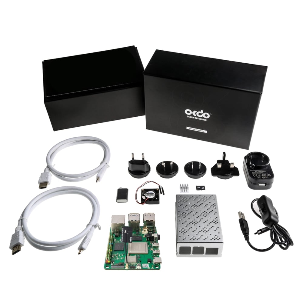 OKdo Radxa Rock 4C+ Innovation kit 4 GB RAM | Kjell & Company