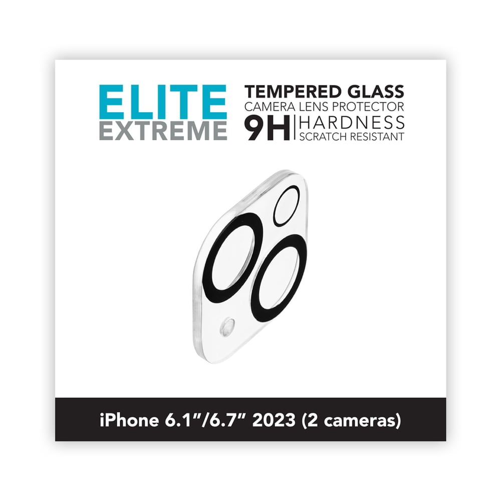 Linocell Elite Extreme Skydd för kameramodulen iPhone 15 och 15 Plus ...