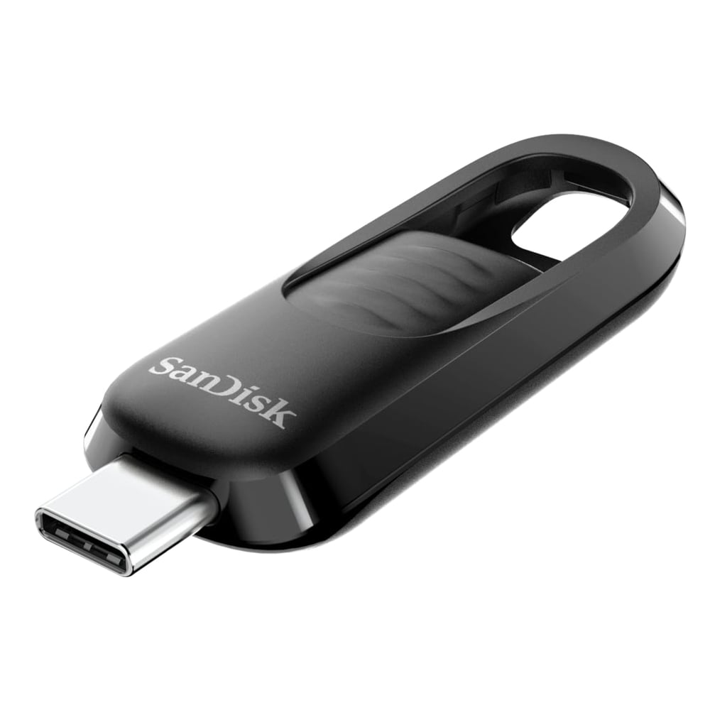 Sandisk Ultra Slider USB-minne med USB-C 256 GB | Kjell & Company
