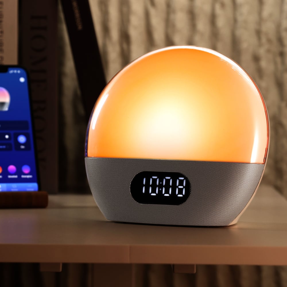 WiiM Wake-up light med väckarklocka - WiiM Wake-up light med ...