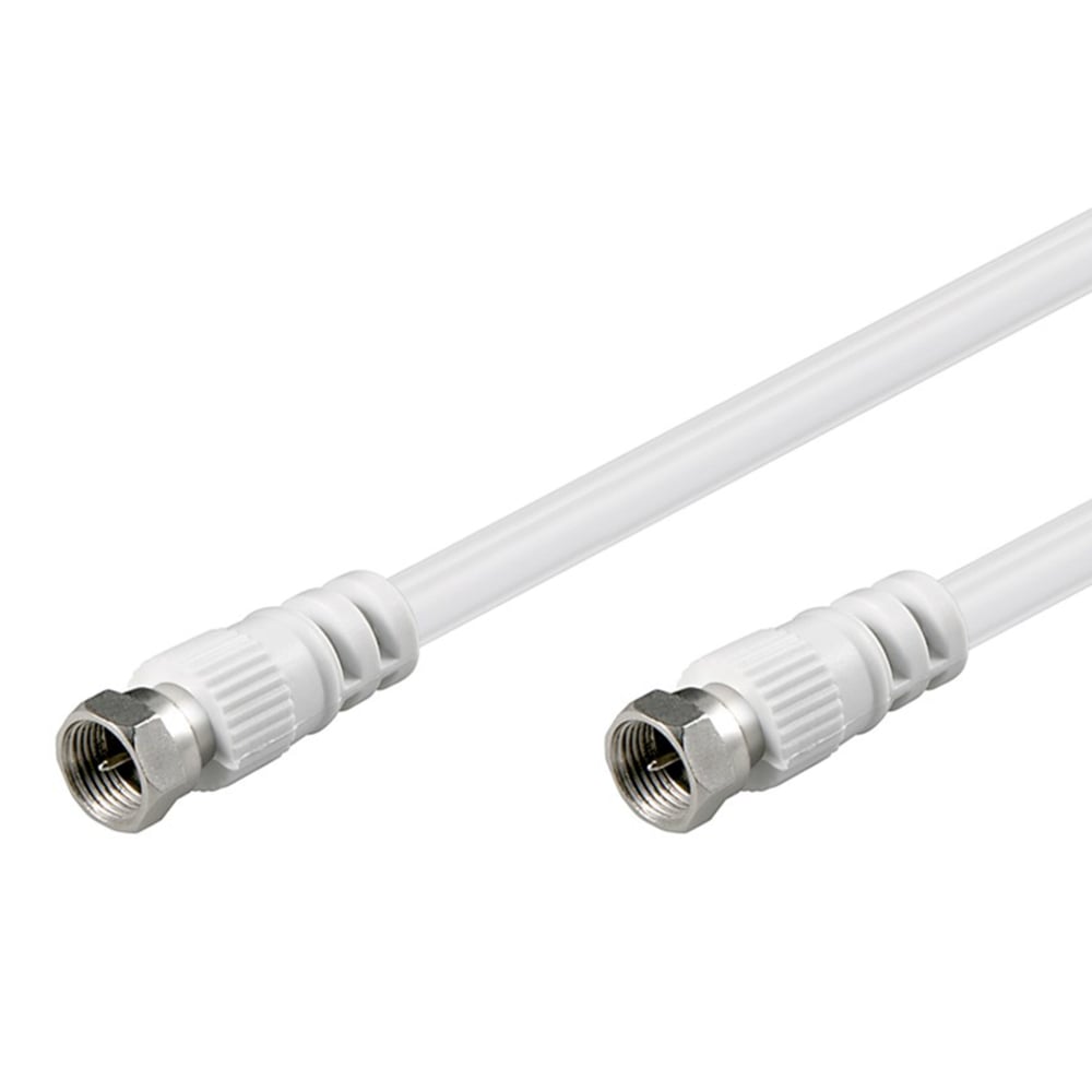 F-kabel Vit - F-kabel Vit 20 m | Kjell & Company