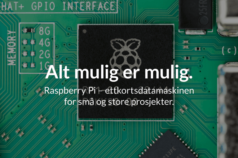 Mulighetene med Raspberry Pi | Kjell & Company