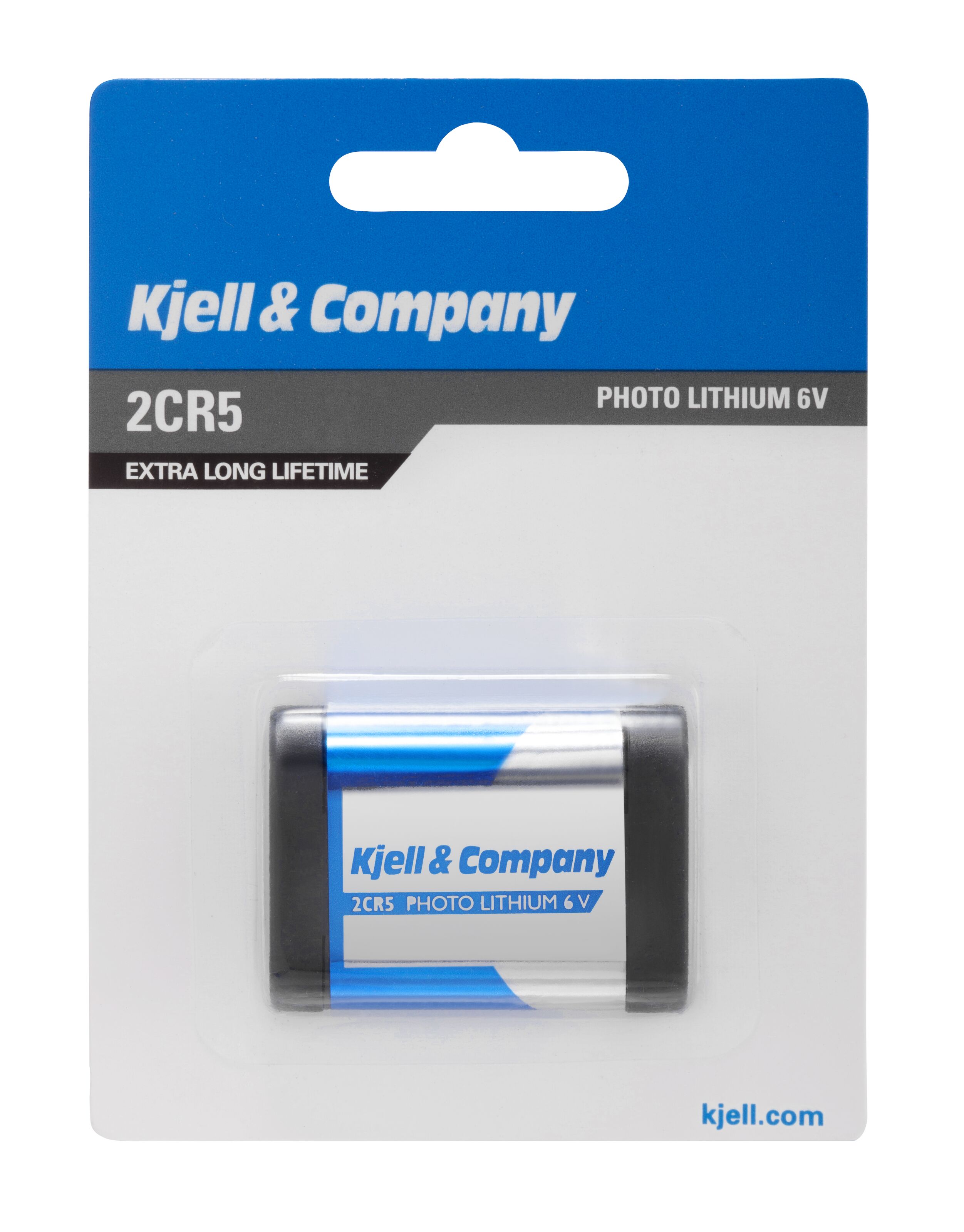 Kjell & Company 2CR5 Litiumbatteri - Fotobatterier | Kjell.com