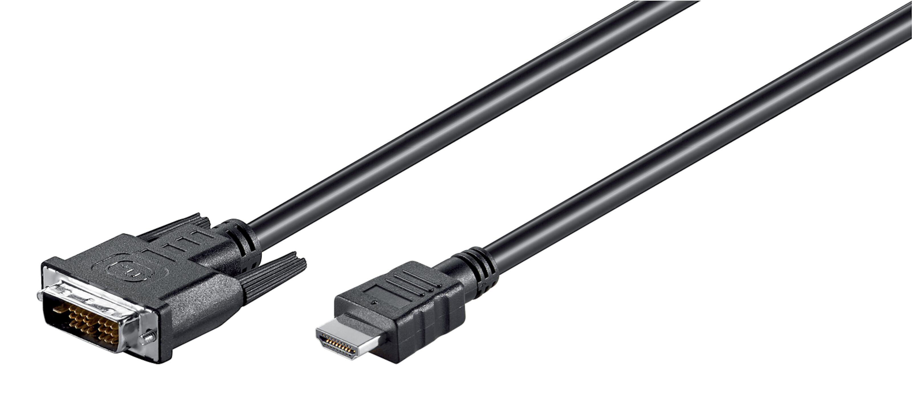 HDMI - DVI-D-kabel - DVI til HDMI | Kjell.com
