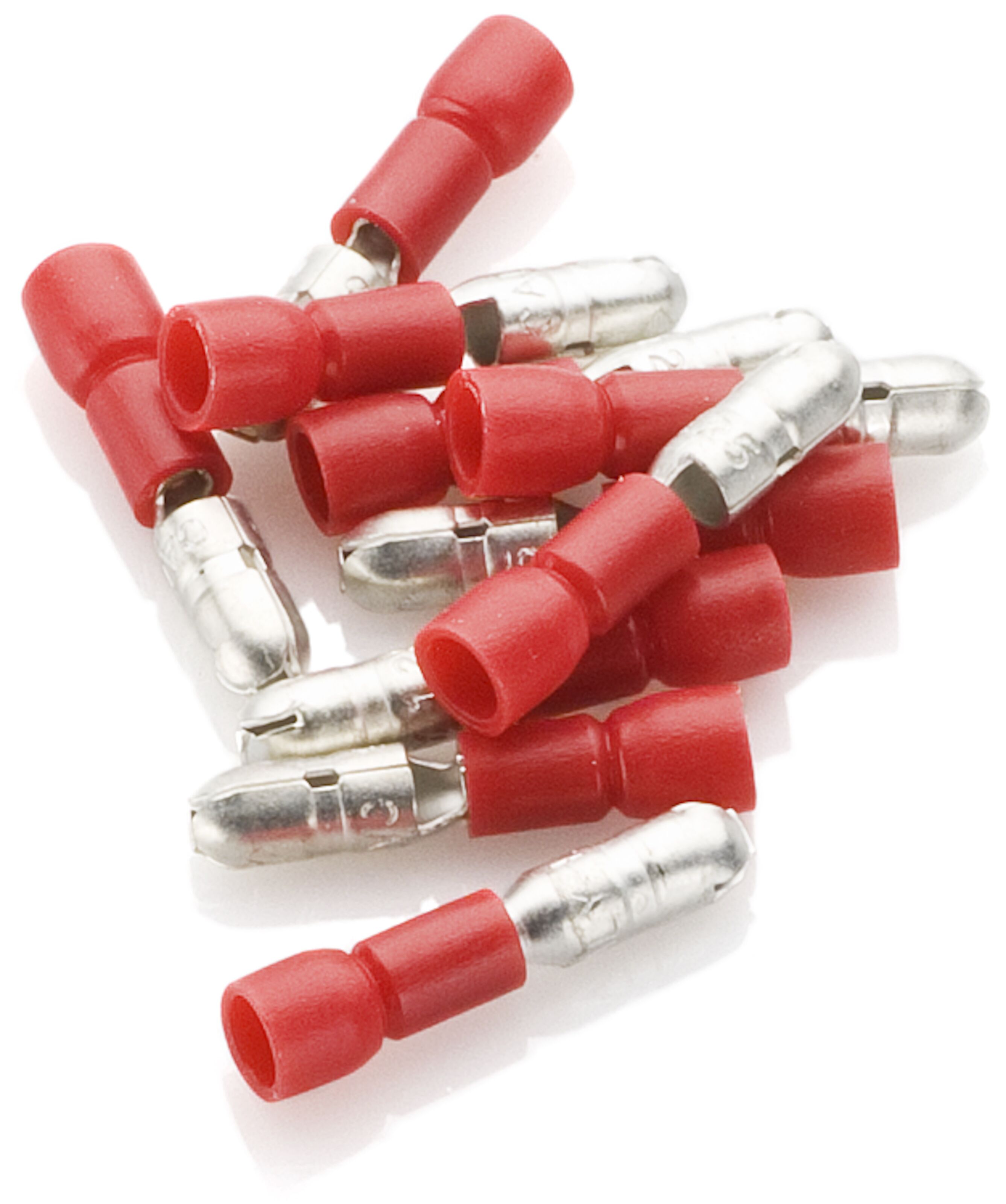 Rundstift rød 10-pk. - Kabelsko | Kjell & Company