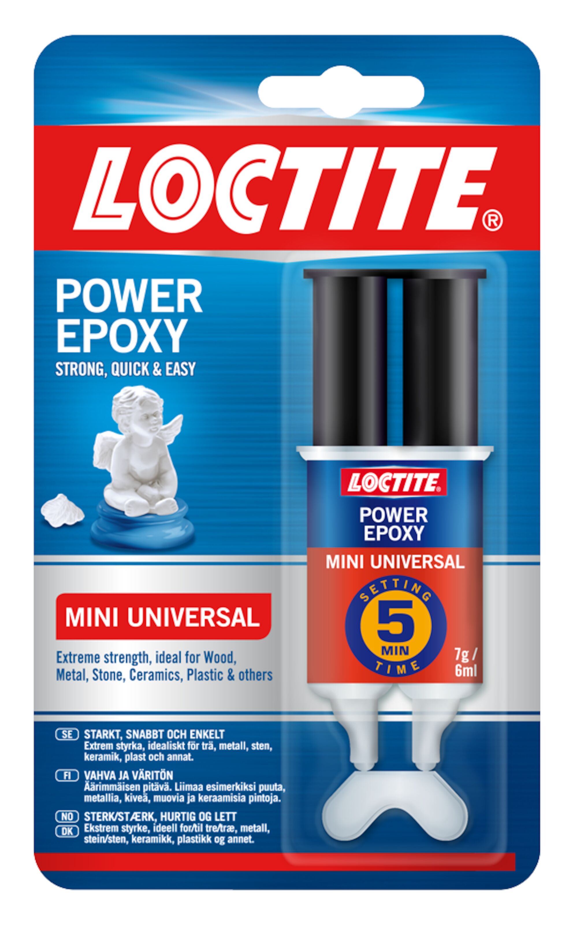 Loctite Power Epoxy Mini lim - Lim, heftemasse | Kjell.com