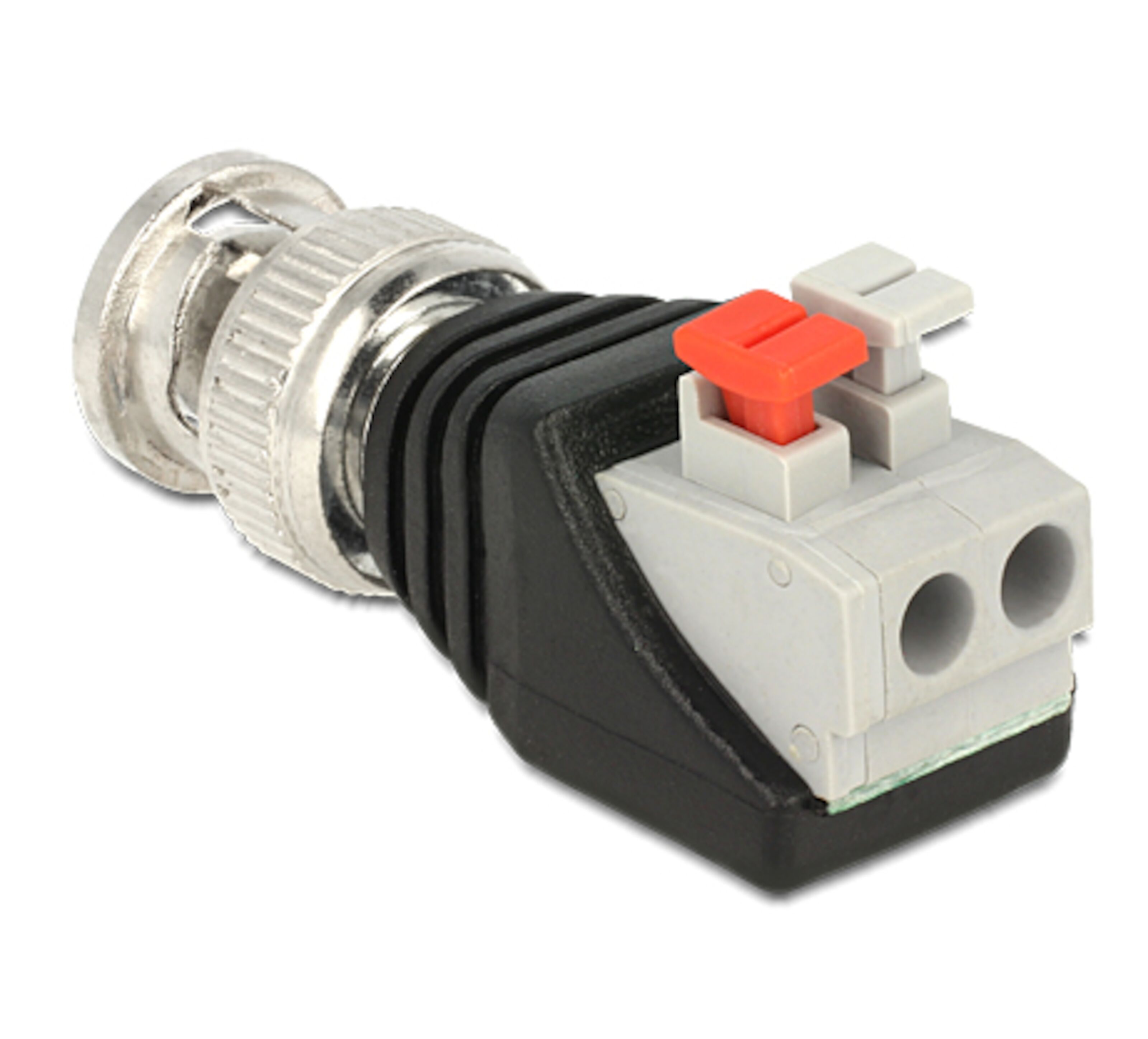 Terminalblock med BNC-hane och snabbkoppling - BNC-kontakter | Kjell.com