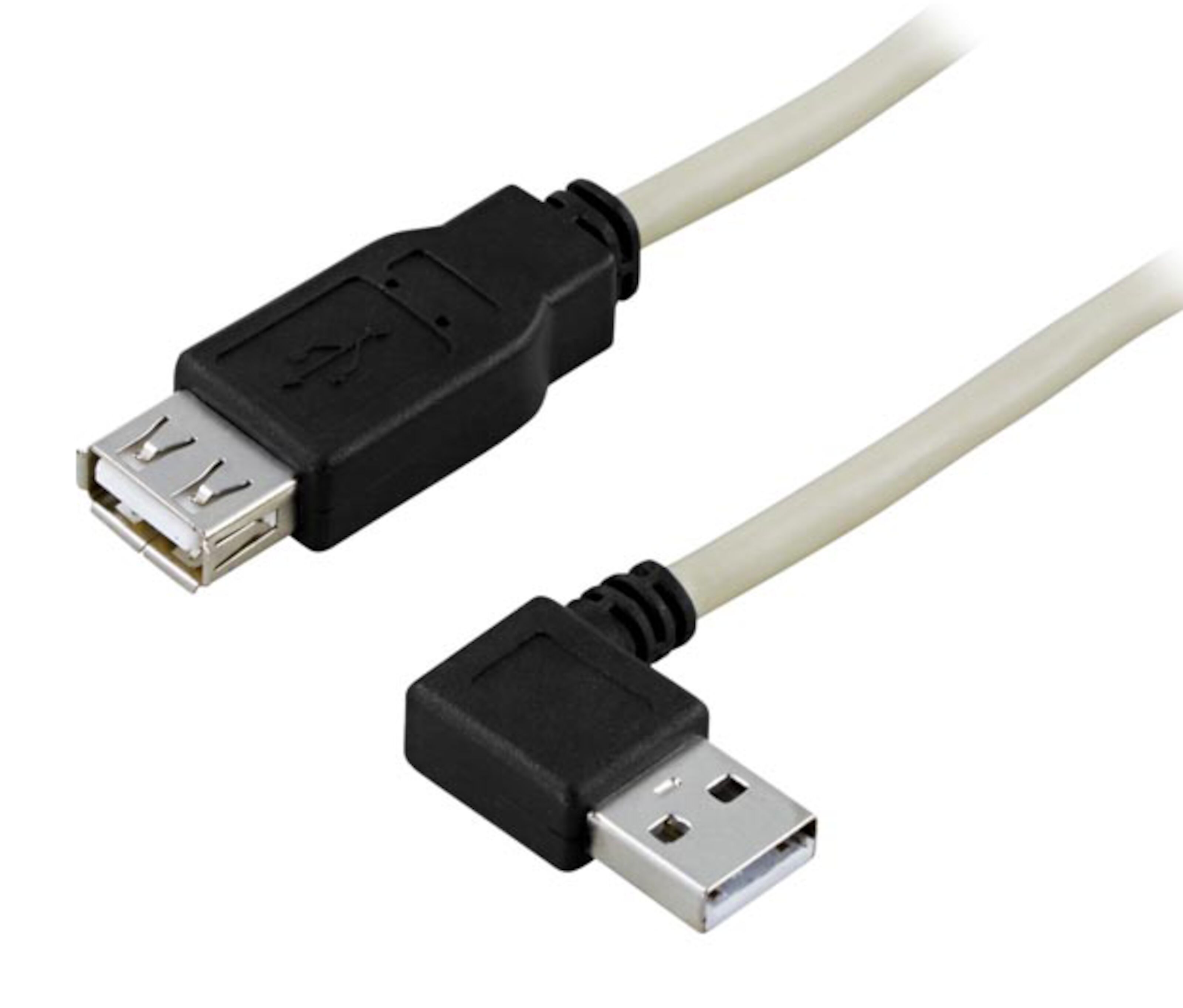 Vinklet USB-adapterkabel - USB-kabler | Kjell & Company