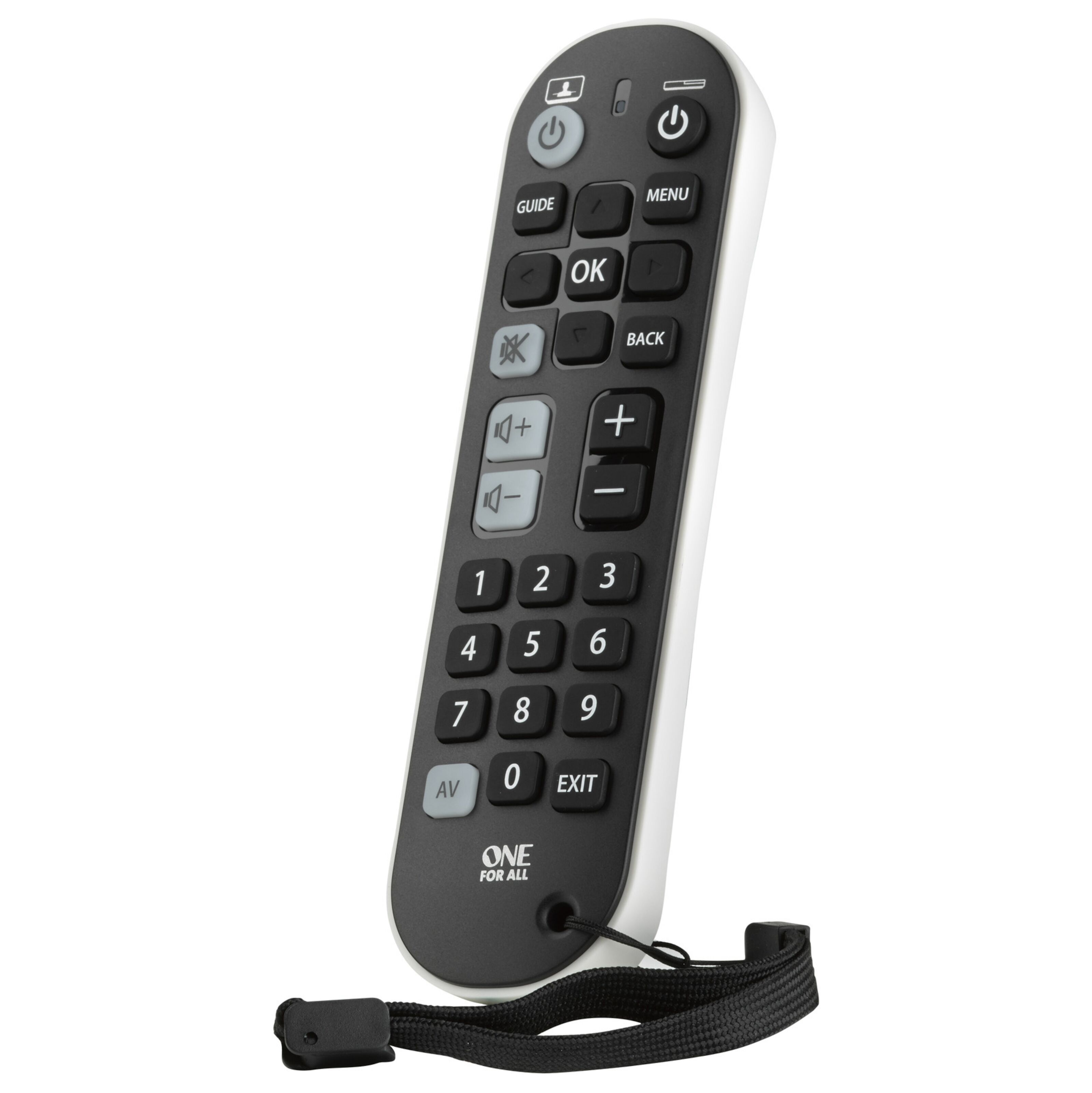 One For All Zapper + Seniorfjärrkontroll - Universalfjärrkontroll ...