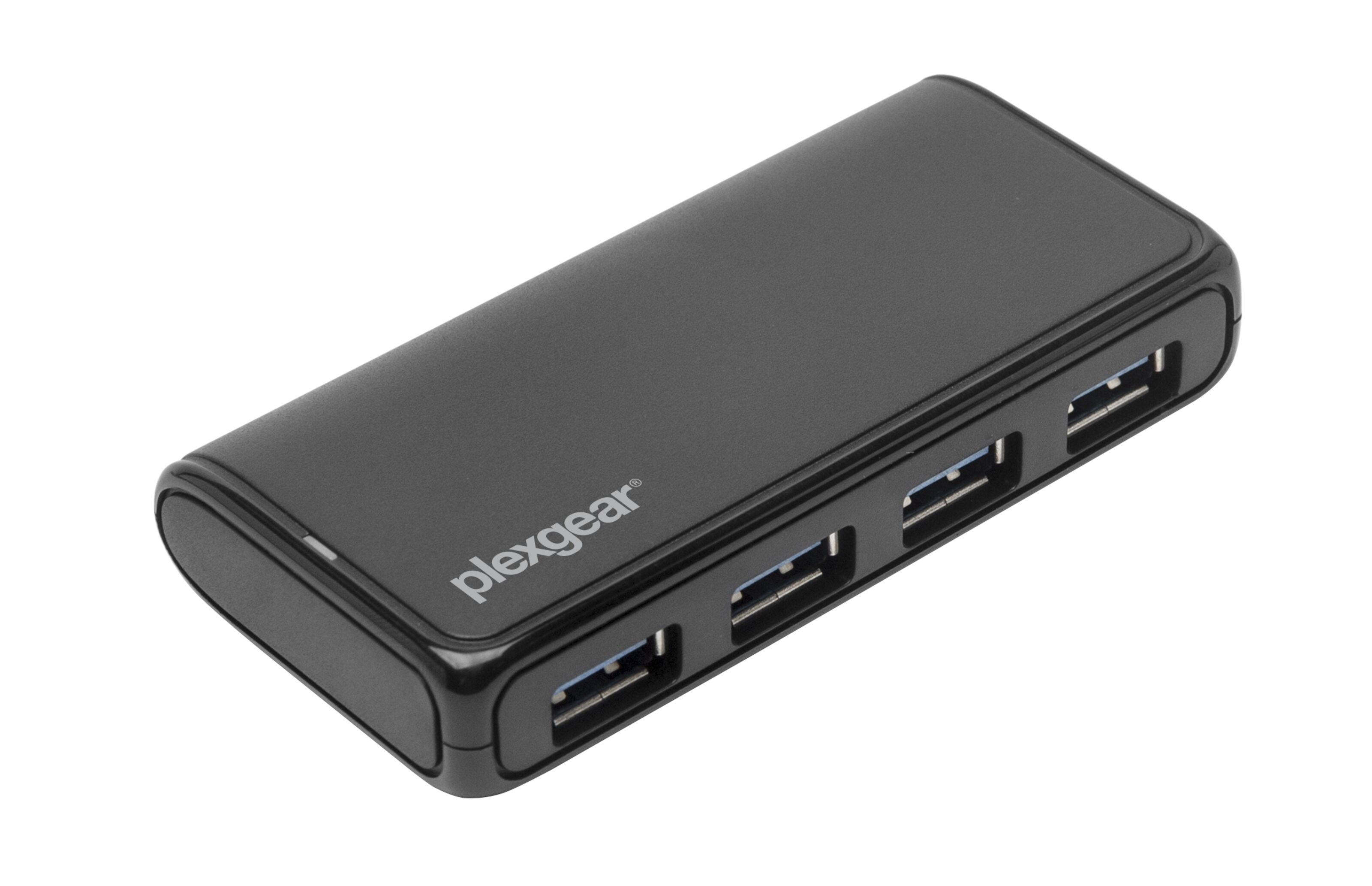 Plexgear Desktop 500 USB 3.0-hubb med strömförsörjning 4-vägs - USB ...