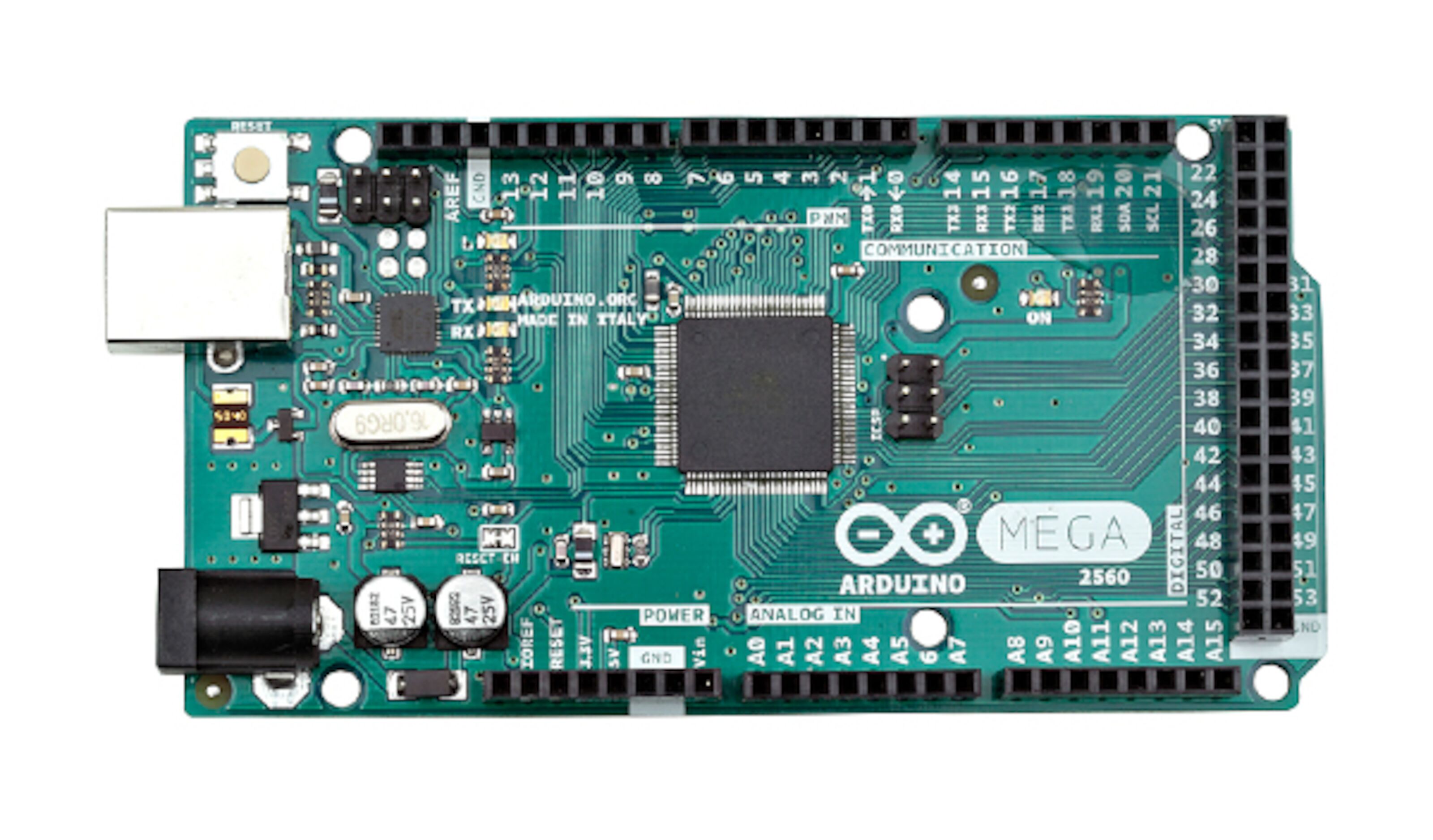 Arduino Mega 2560 Rev. 3 Utviklingskort - Utviklingskort | Kjell.com