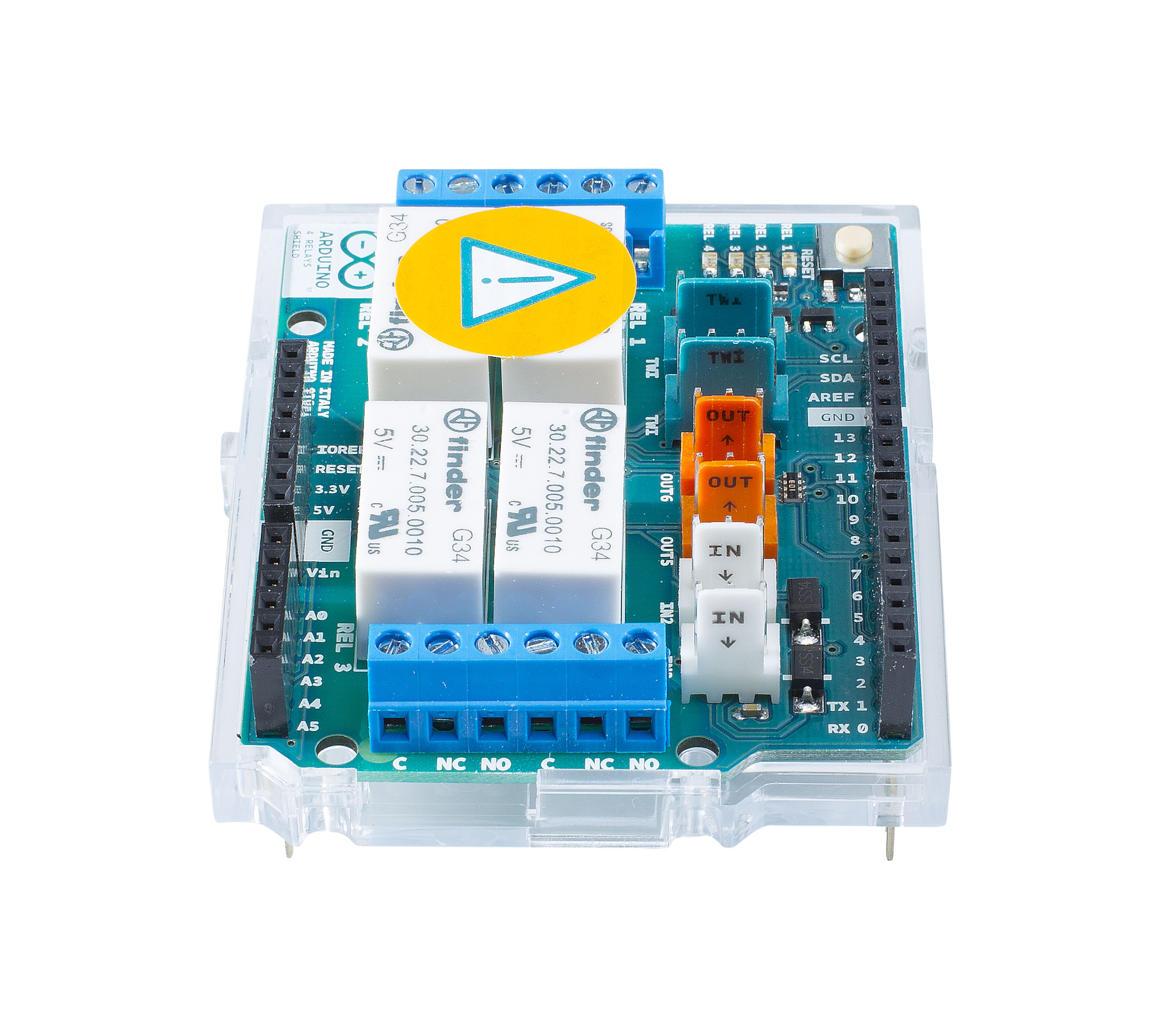Arduino 4 Relays Shield - Shields