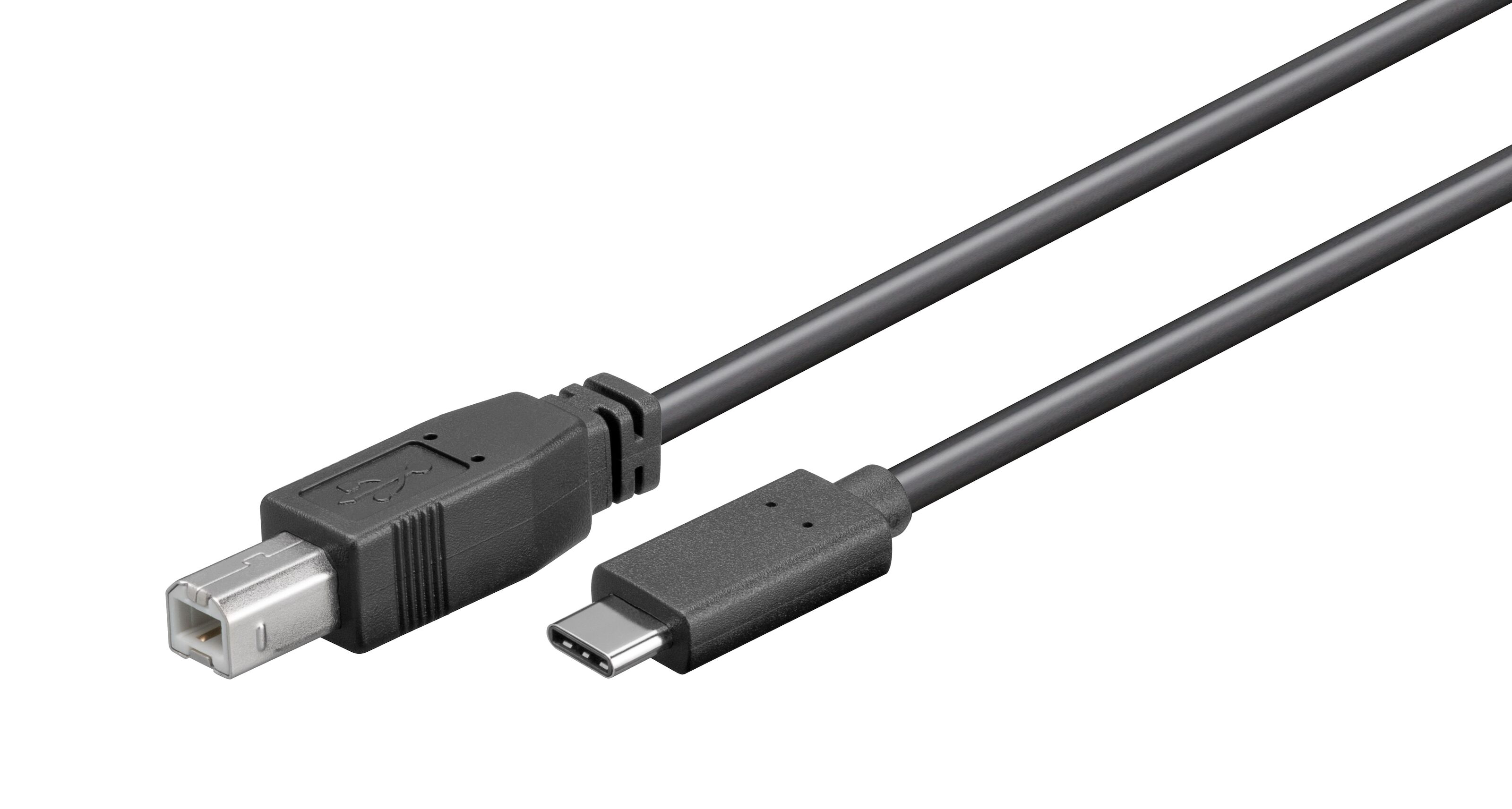 Nedis USB-C-kabel till USB-B 2.0 - USB-C kablar | Kjell.com
