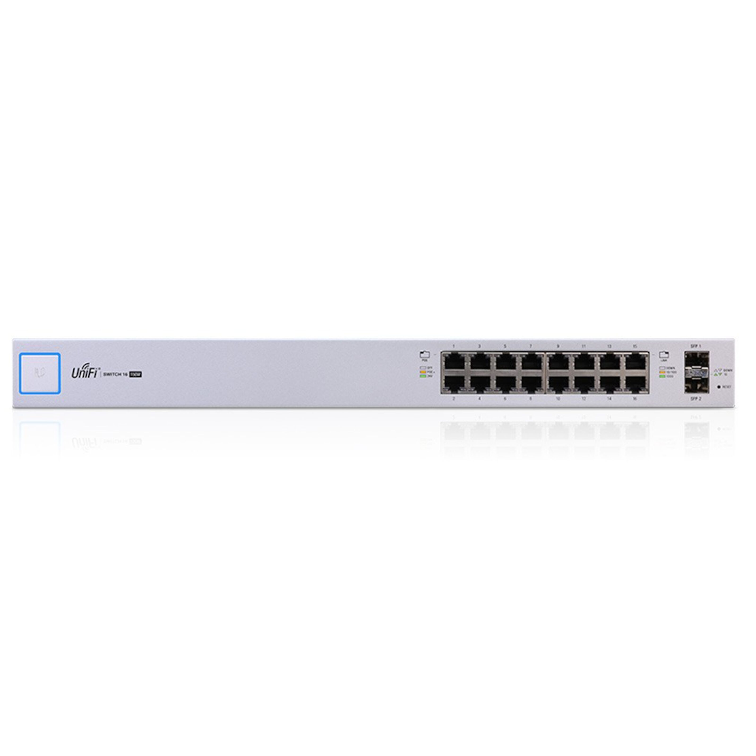 Ubiquiti Unifi US-16-150W POE-gigabitswitch 16 portar - Switchar ...