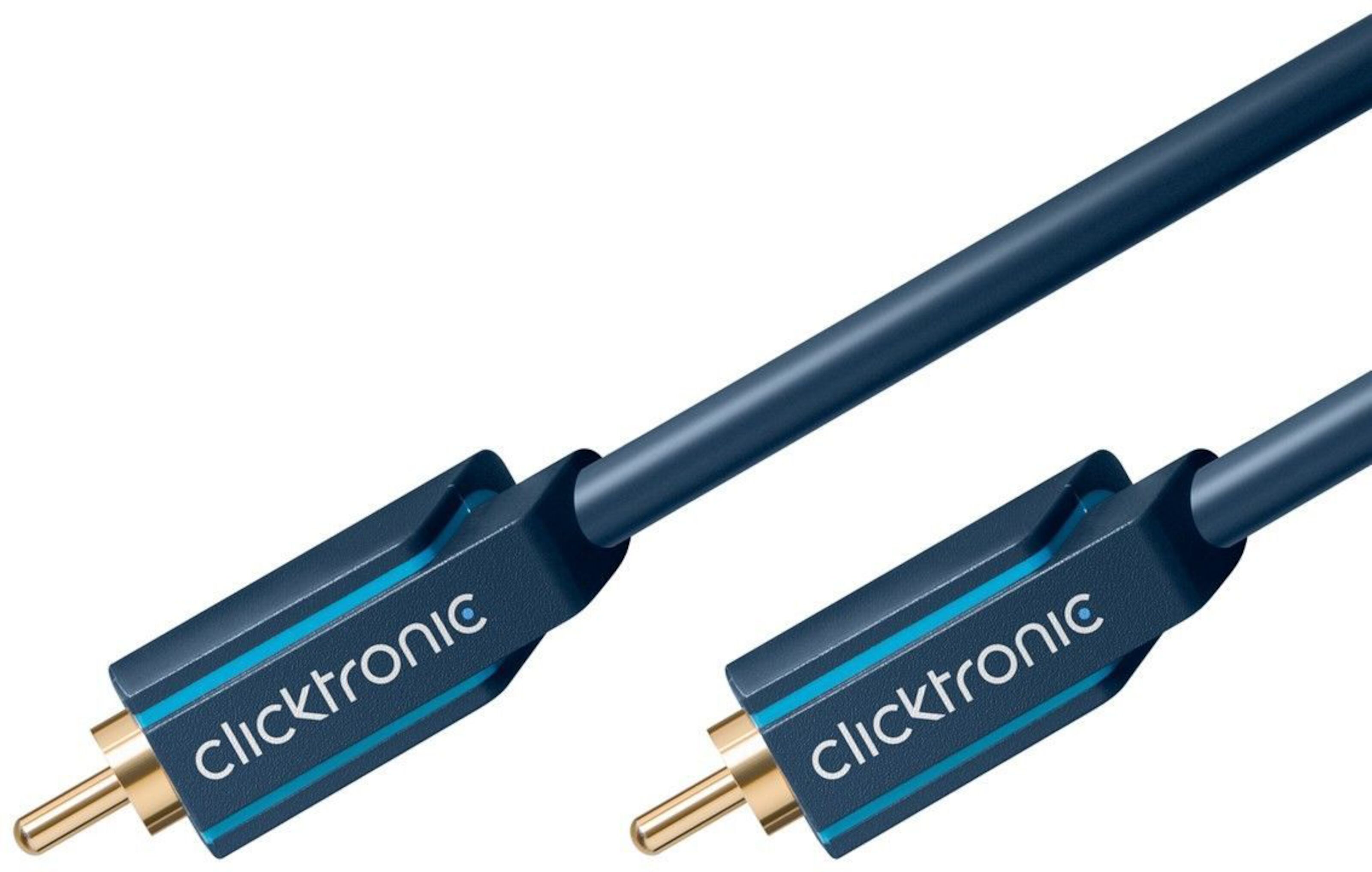 Clicktronic Digital koaxial-kabel - RCA-kablar | Kjell.com