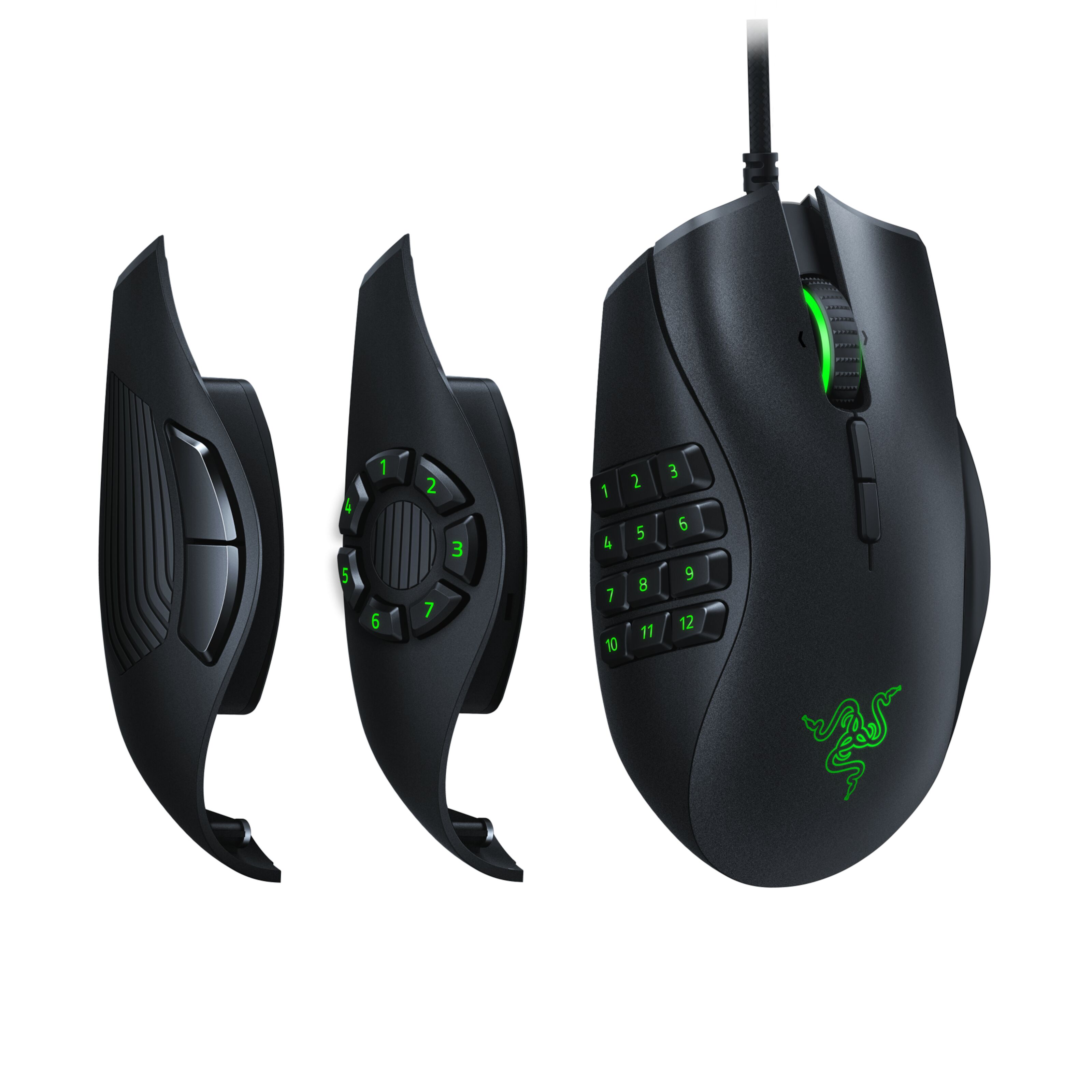 Razer Naga Trinity Gaming-mus - Möss med sladd | Kjell.com