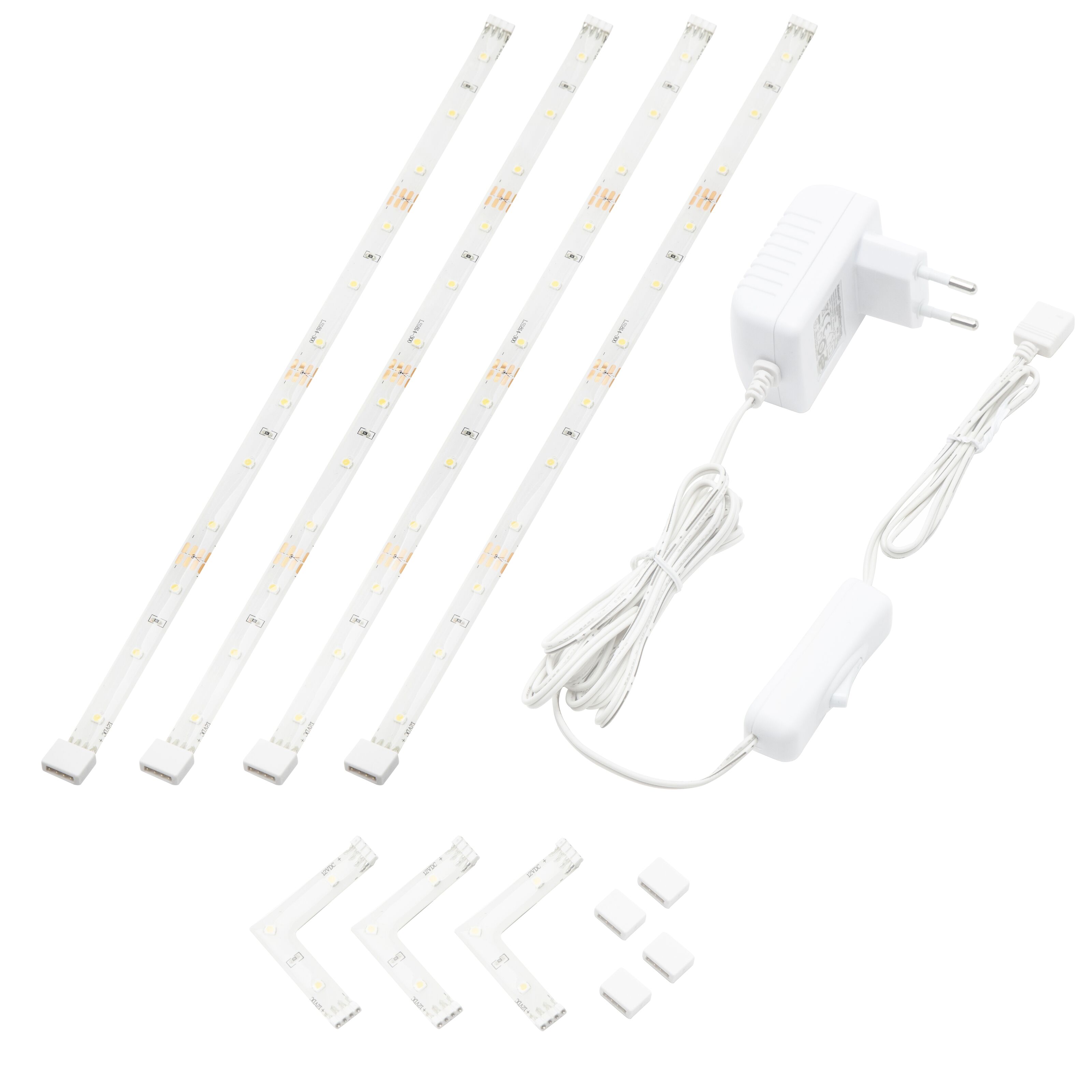 Ledsavers LED-list 122 cm Varmvit - Belysning för datorskärm ...