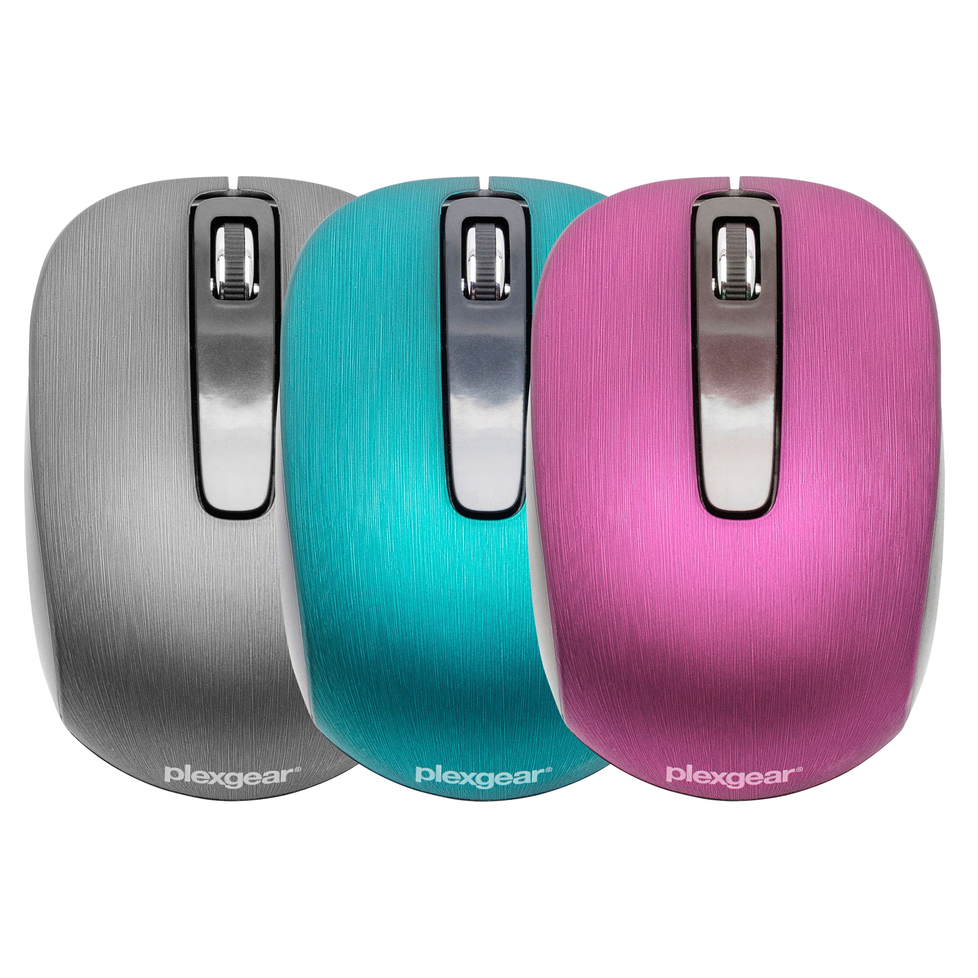 Plexgear L14 Trådlös datormus Svart/rosa - present/presenttips