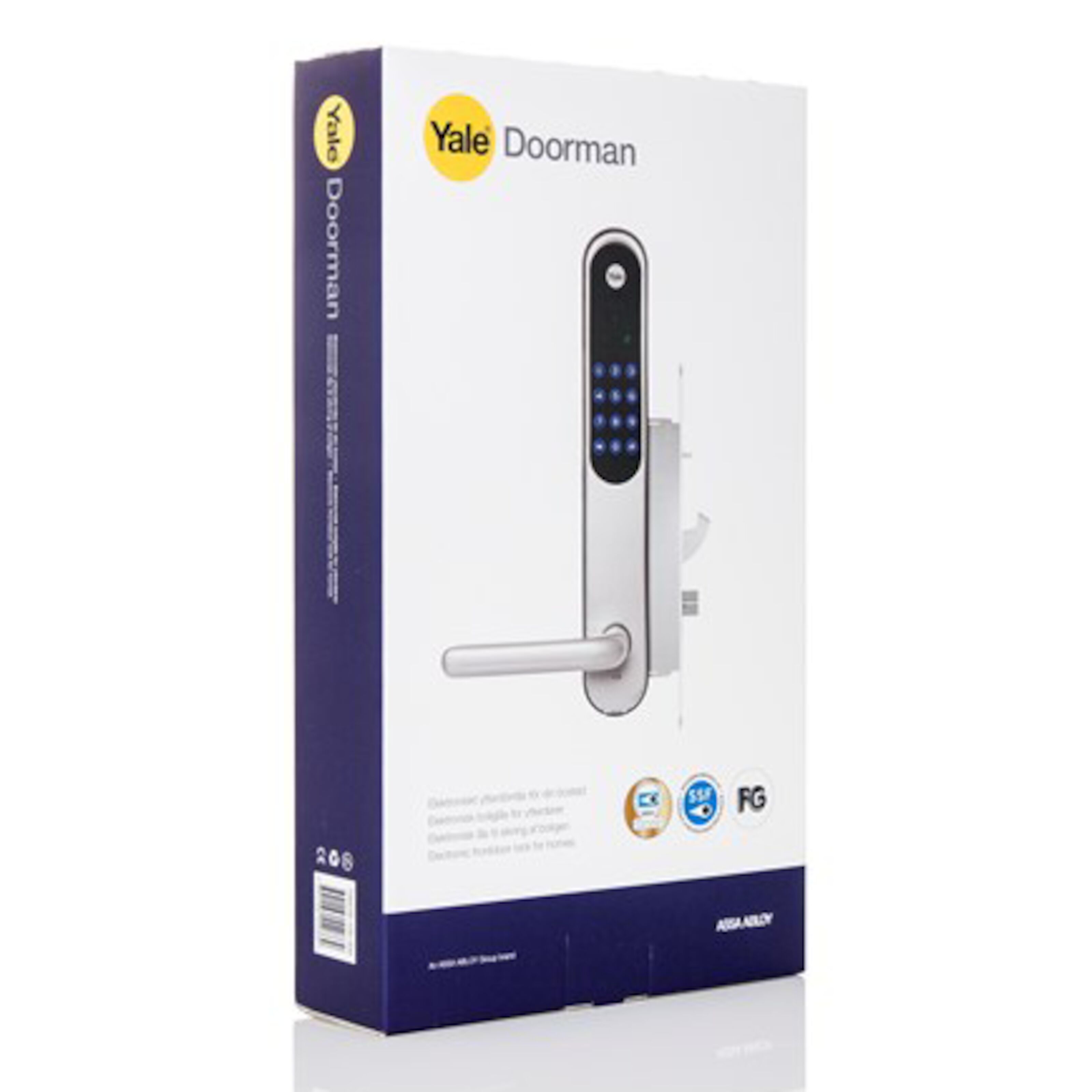 Yale Doorman V2N Elektronisk dørlås - Smarta lås | Kjell.com