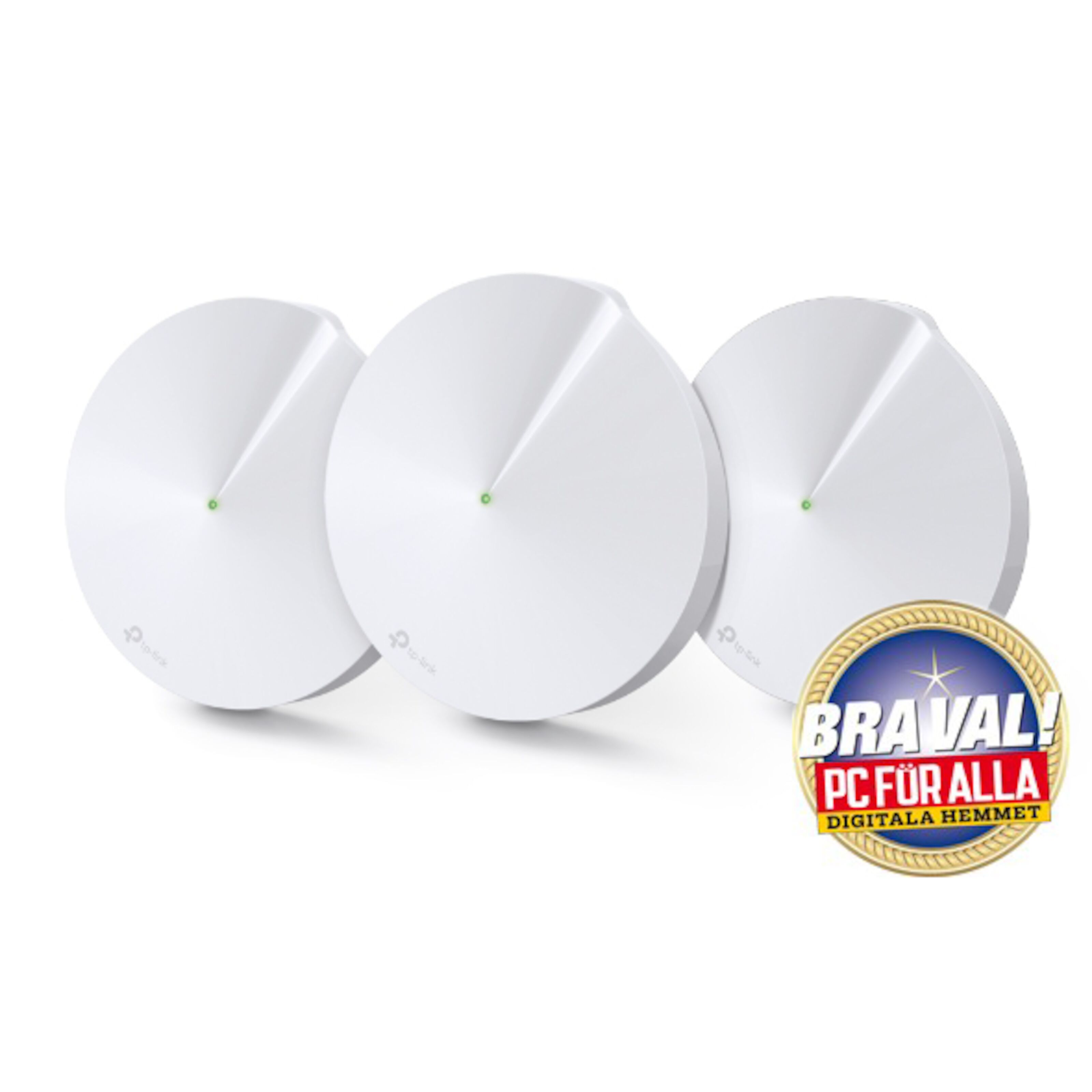 TP-link Deco M9 Plus Mesh-system AC2200 - Trådlösa routrar | Kjell.com