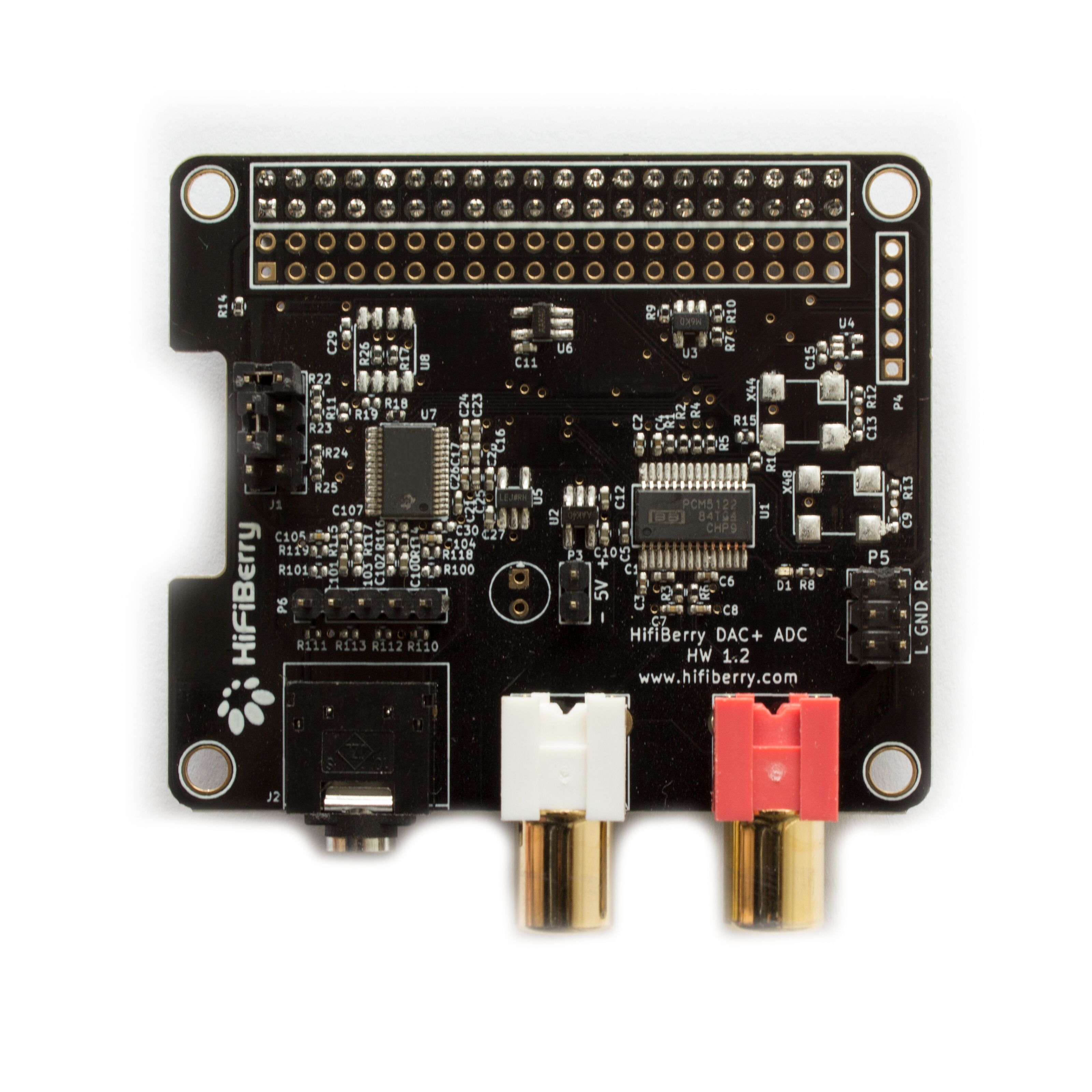 HiFiBerry DAC+ADC for Raspberry Pi - Raspberry Pi