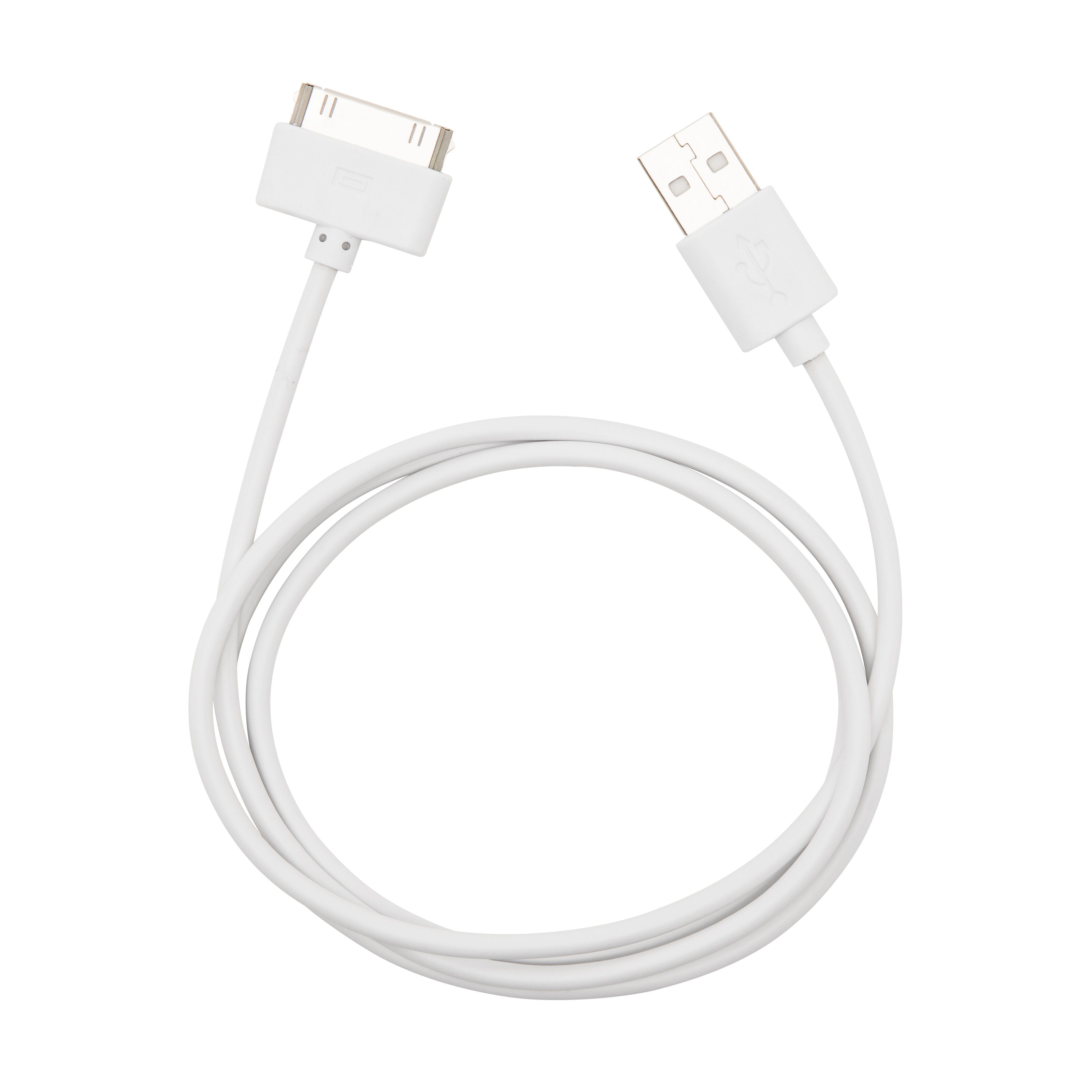 Linocell USB-kabel för iPhone 30-pin - iPhone-kablar | Kjell.com