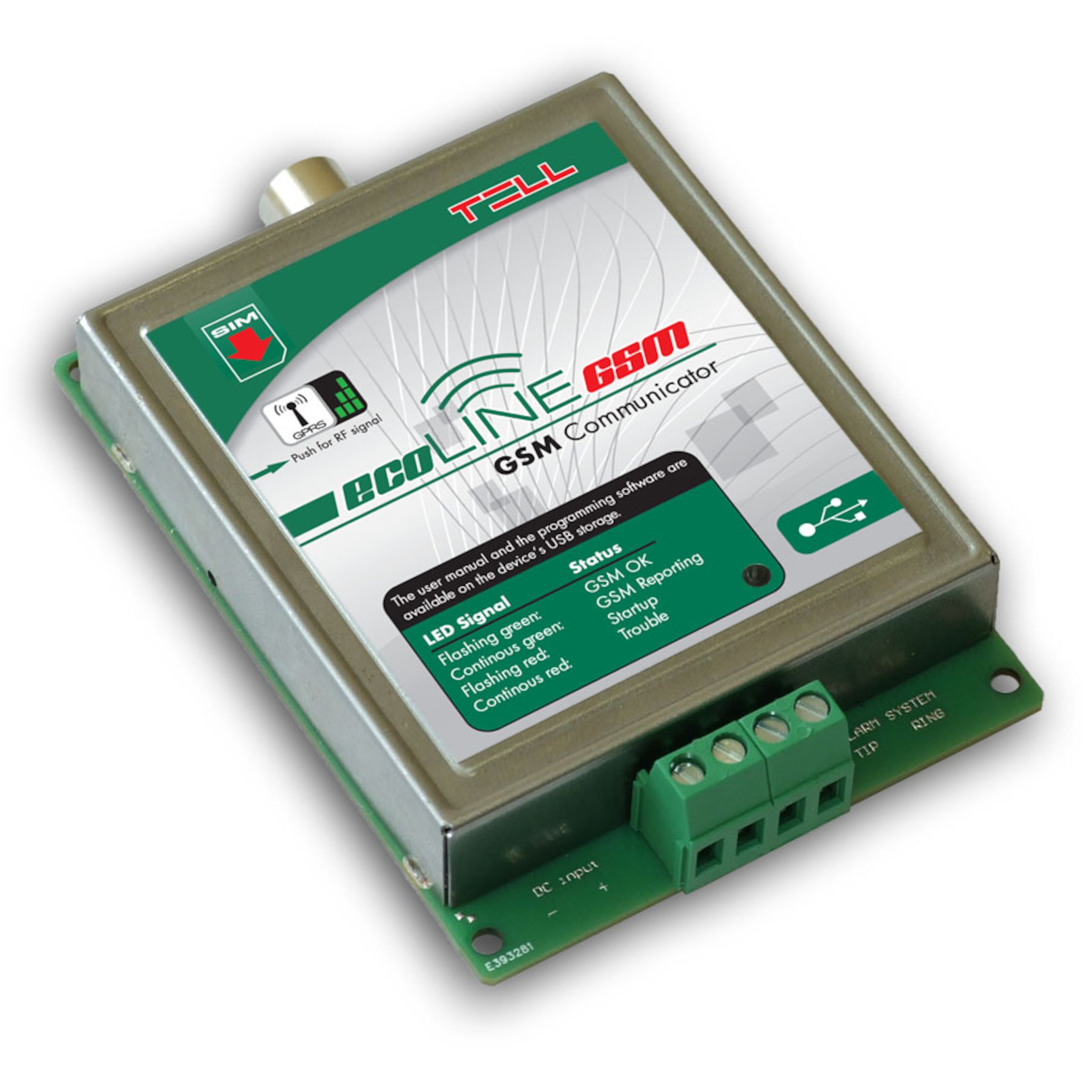 Tell GSM-modul för samtal och larm - Fjärrlarm | Kjell.com