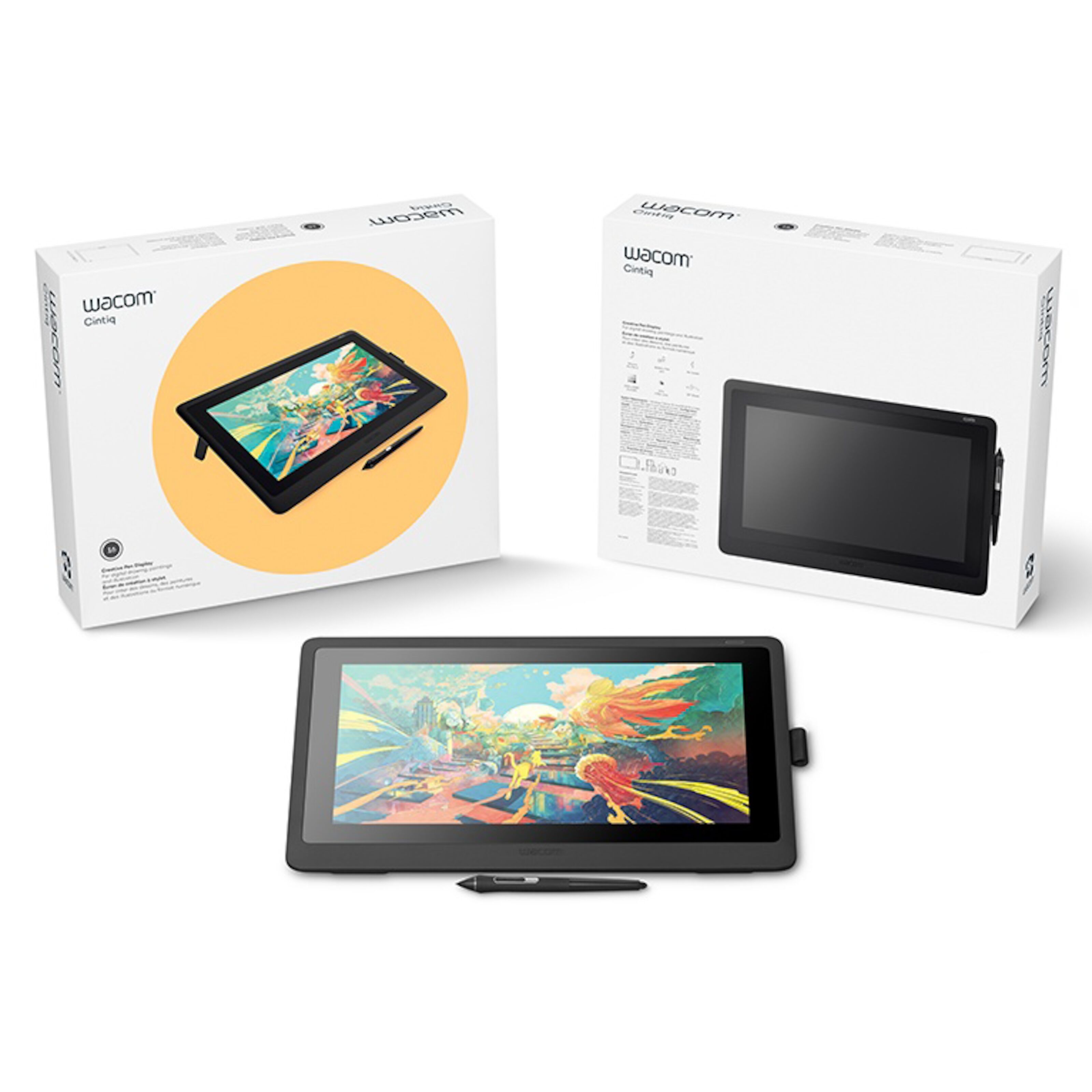 Wacom Cintiq 16 Tegneskjerm 15,6” - Tegnebrett | Kjell.com