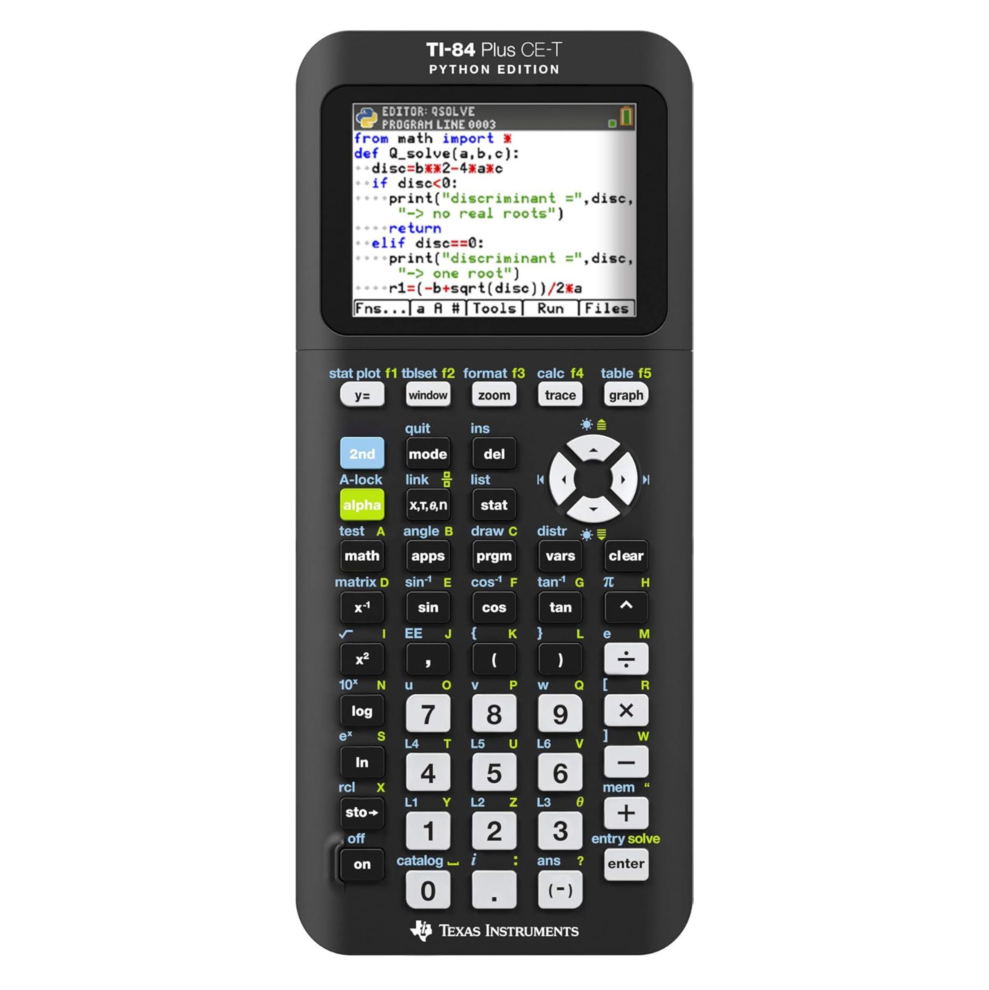 Texas Instruments TI-84 Plus CE-T Python Edition Miniräknare ...