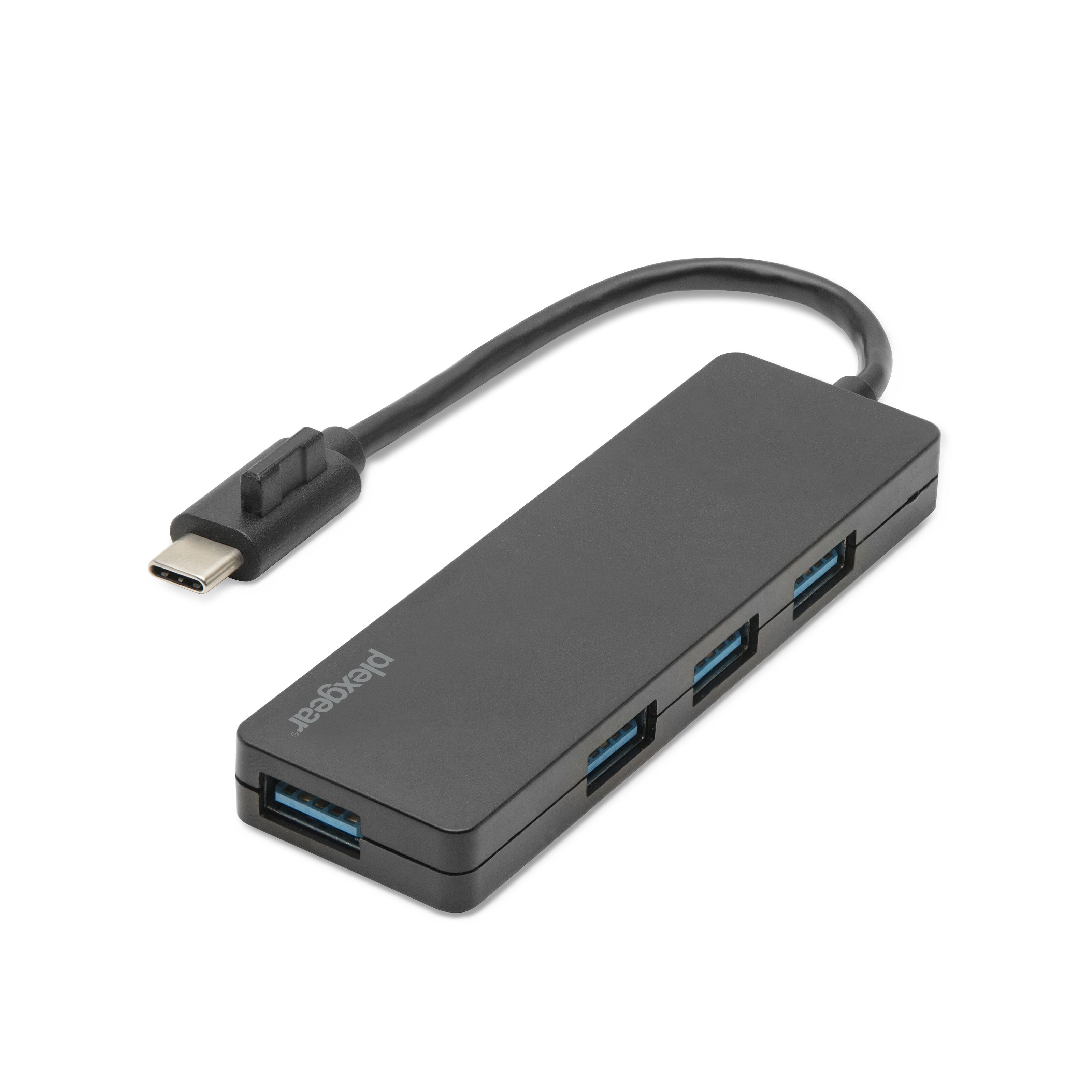 Plexgear Portable 440 USB-C-hub 4-veis - USB-huber | Kjell.com