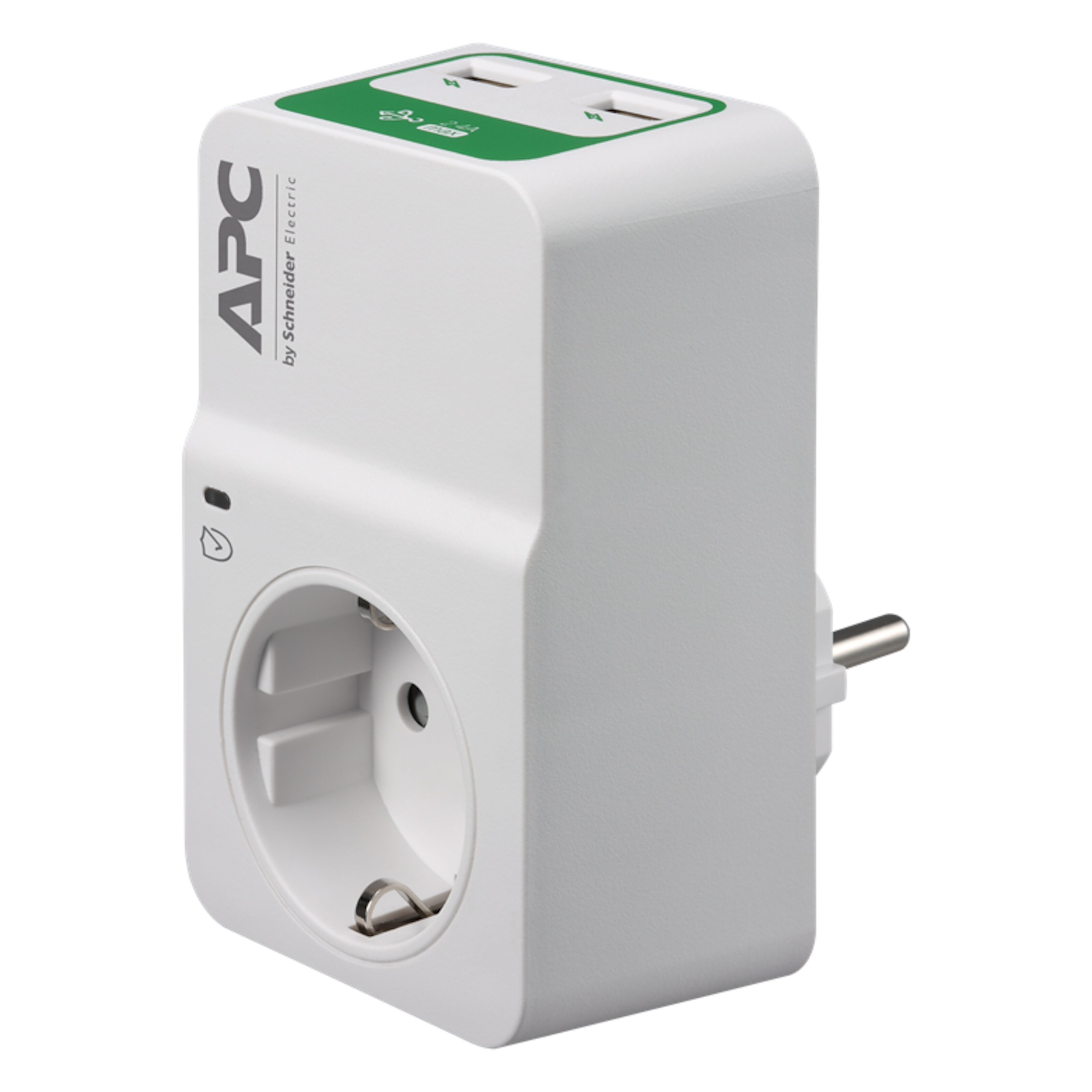 APC Surgearrest Essential Överspänningsskydd med USB-uttag Jordat ...