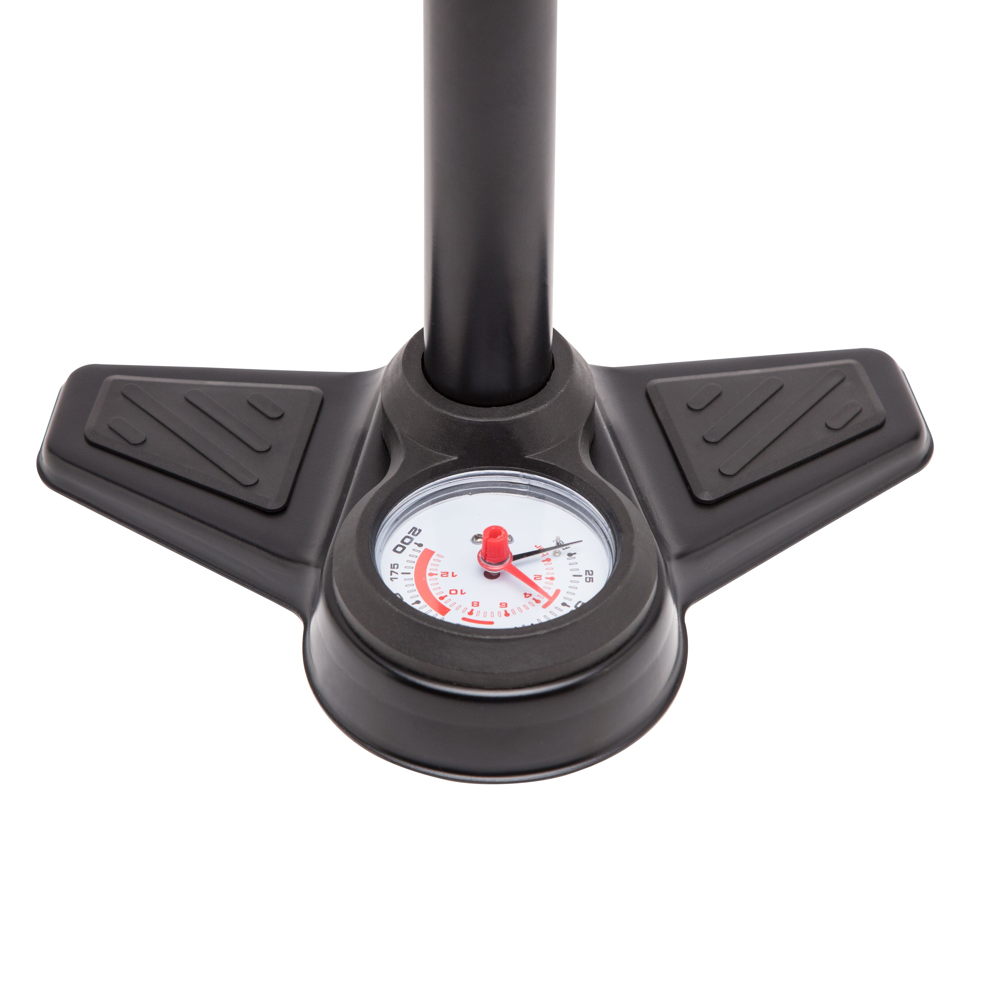 Luxorparts Cykelpump med tryckmätare - Cykelpumpar | Kjell.com