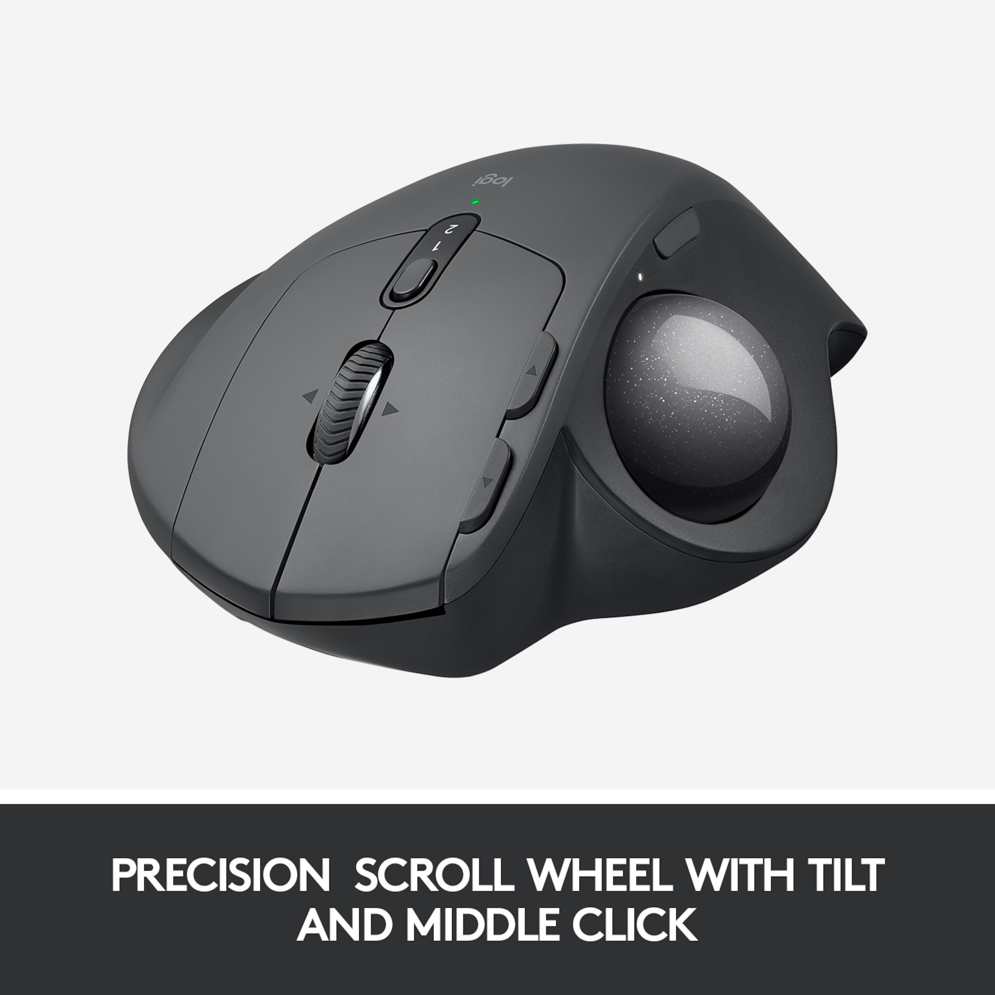 Logitech MX Ergo Trådlös styrkula - Trådlösa möss | Kjell.com