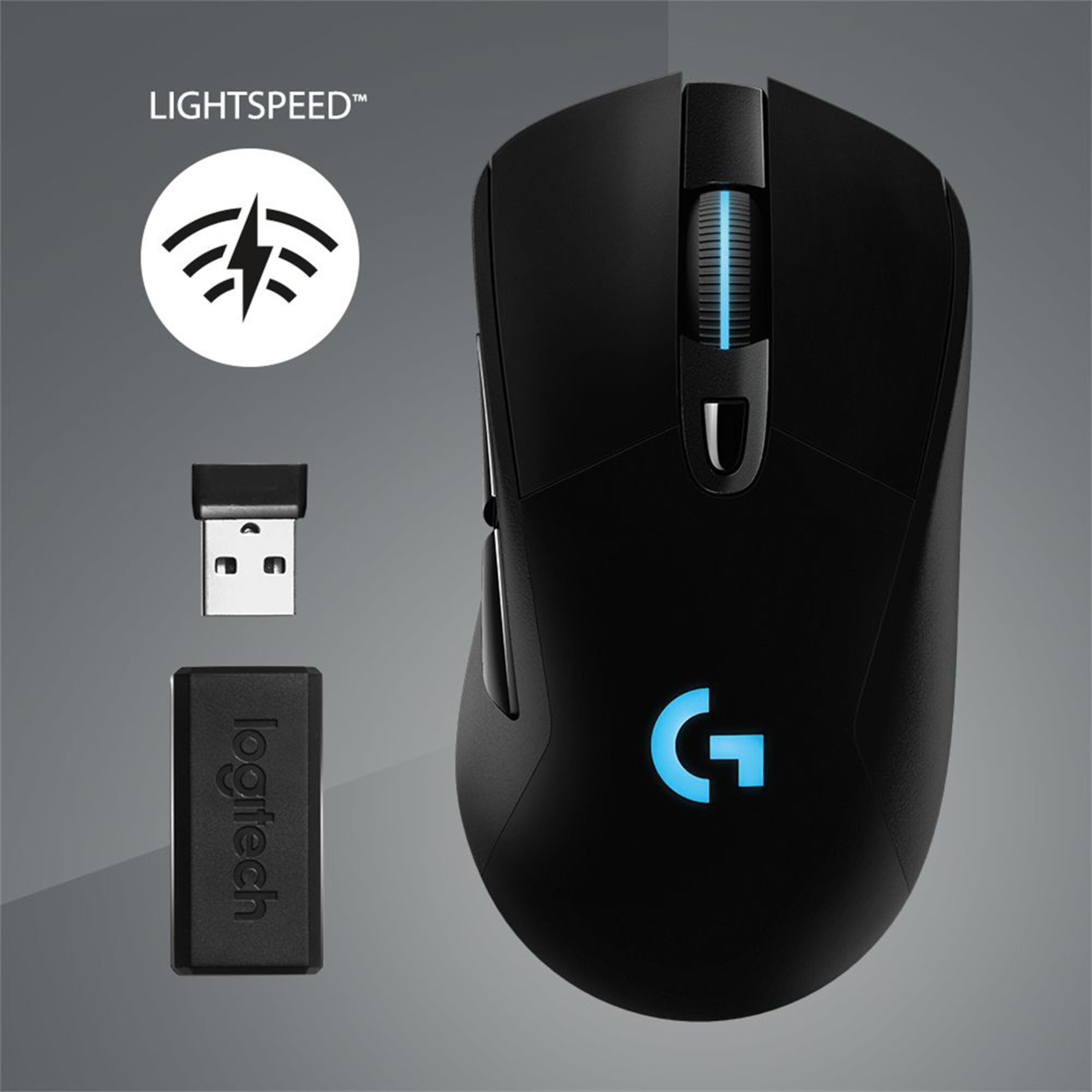 Logitech G 703 Lightspeed HERO Trådløs gaming-mus - Gaming-mus | Kjell.com