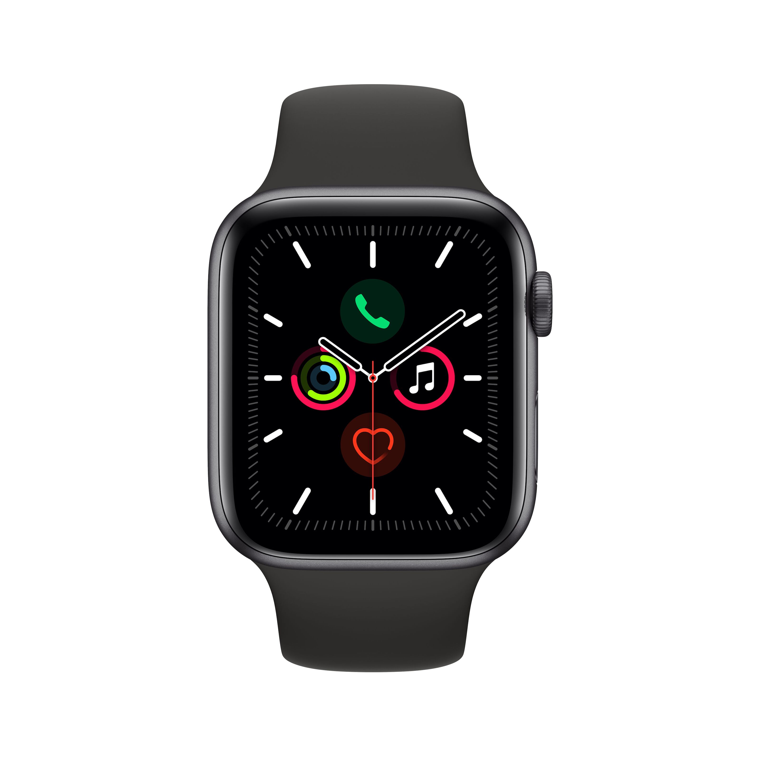 Apple Watch Series 5 (GPS) 44 mm Space grey/Svart - Apple Watch Series ...