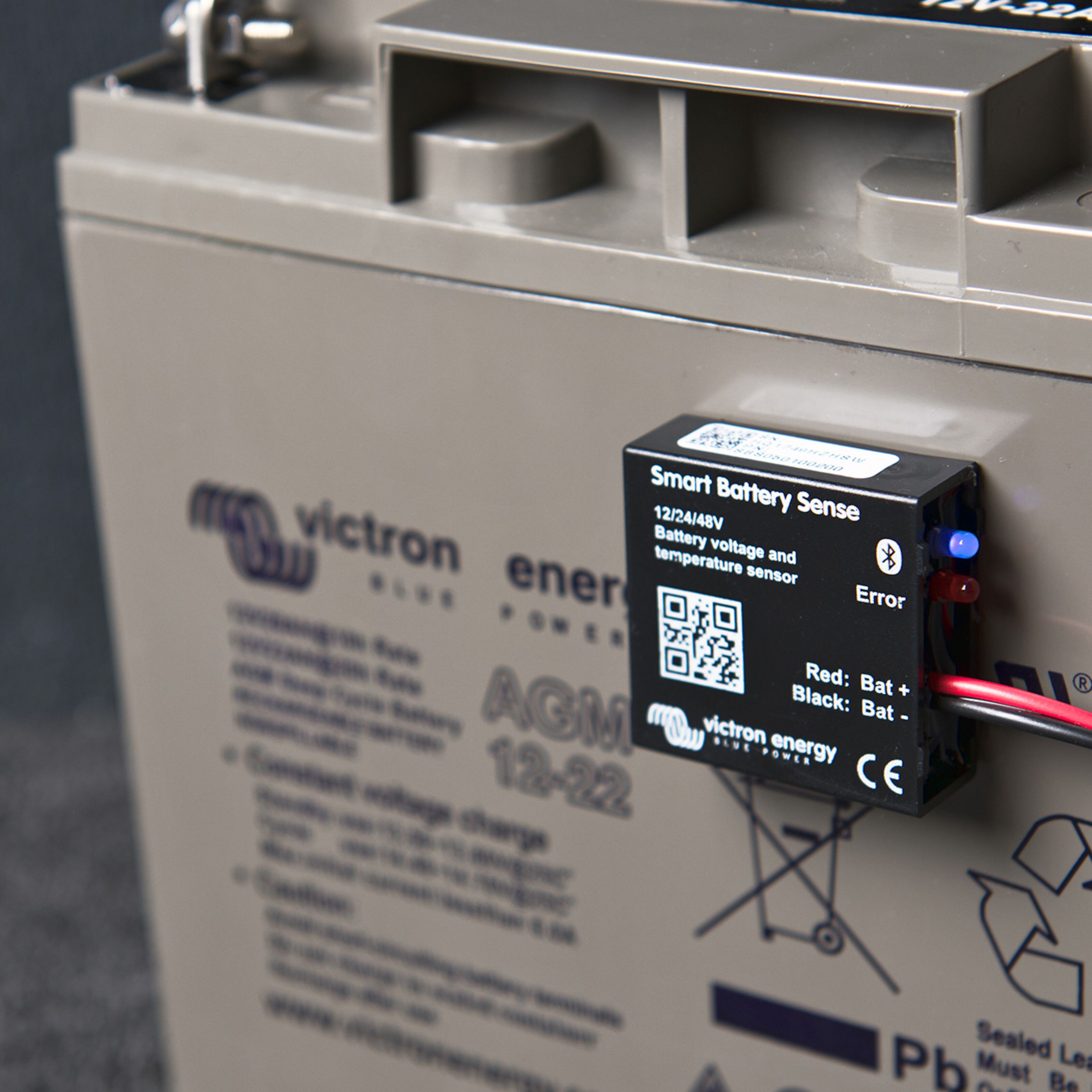 Victron Energy Smart Battery Sense Batterisensor till MPPT-regulator ...