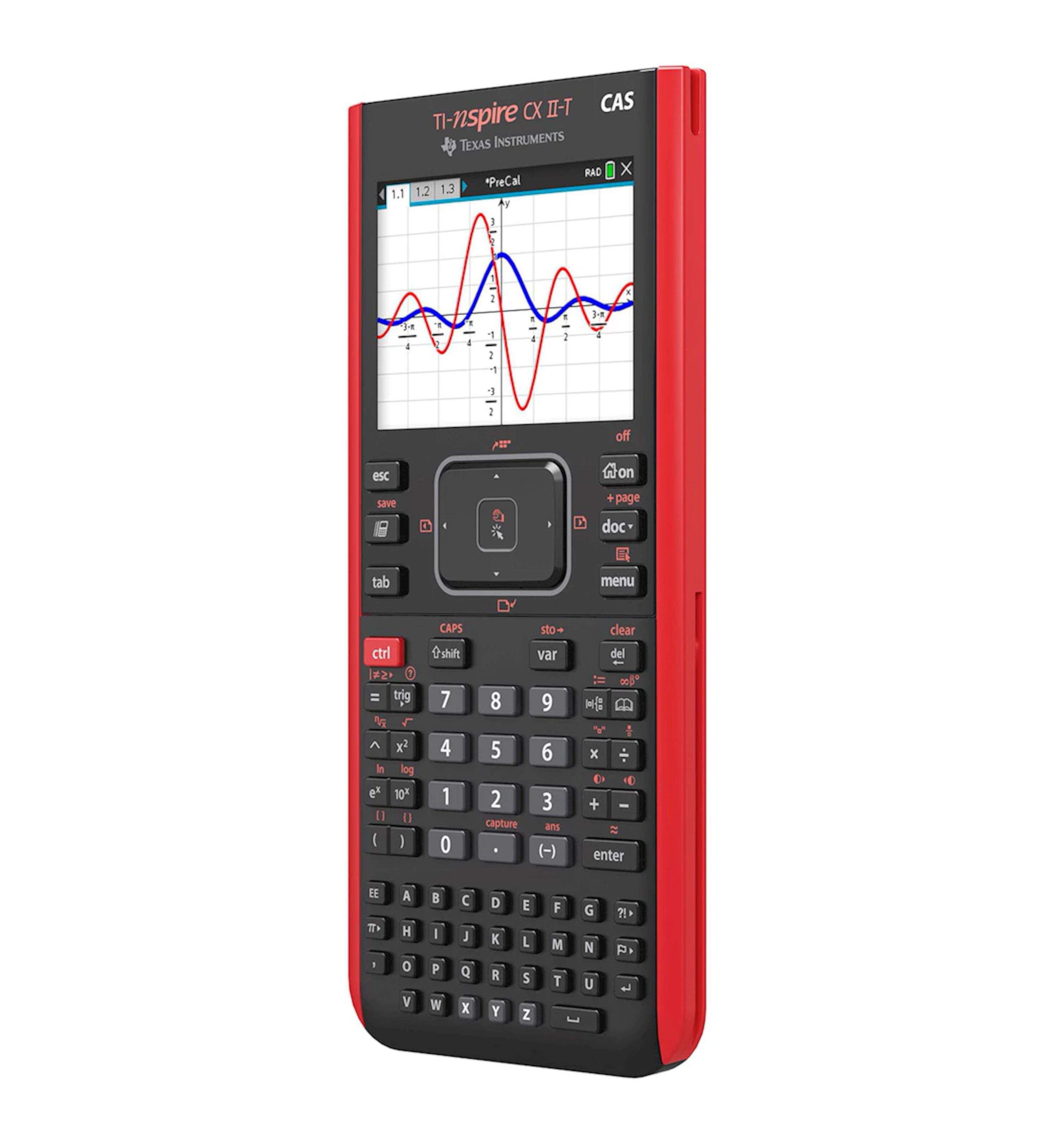 Texas Instruments TI-Nspire CX II T CAS Miniräknare - Miniräknare ...
