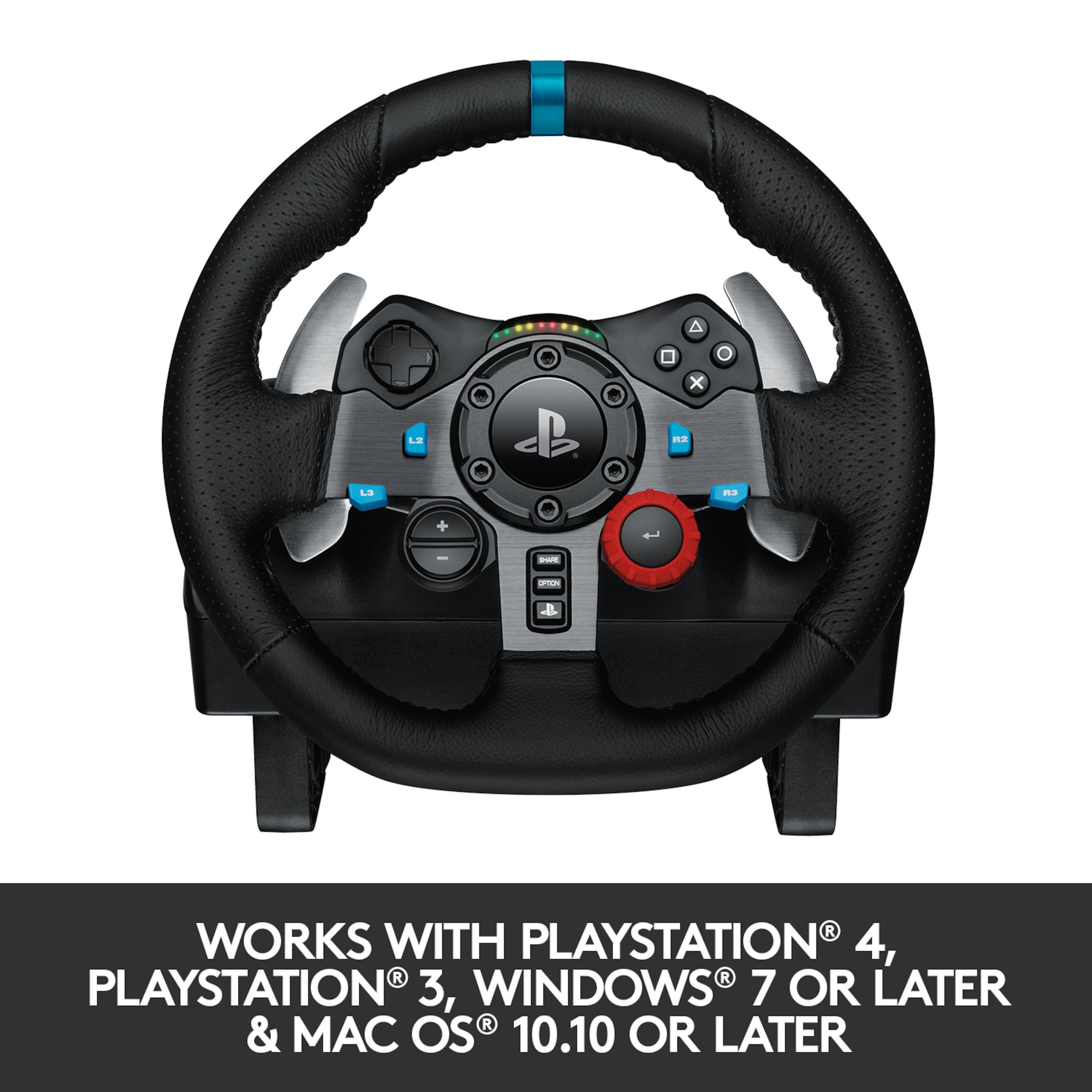 Logitech G 29 Driving Force Ratt til Playstation og PC - Ratt og ...