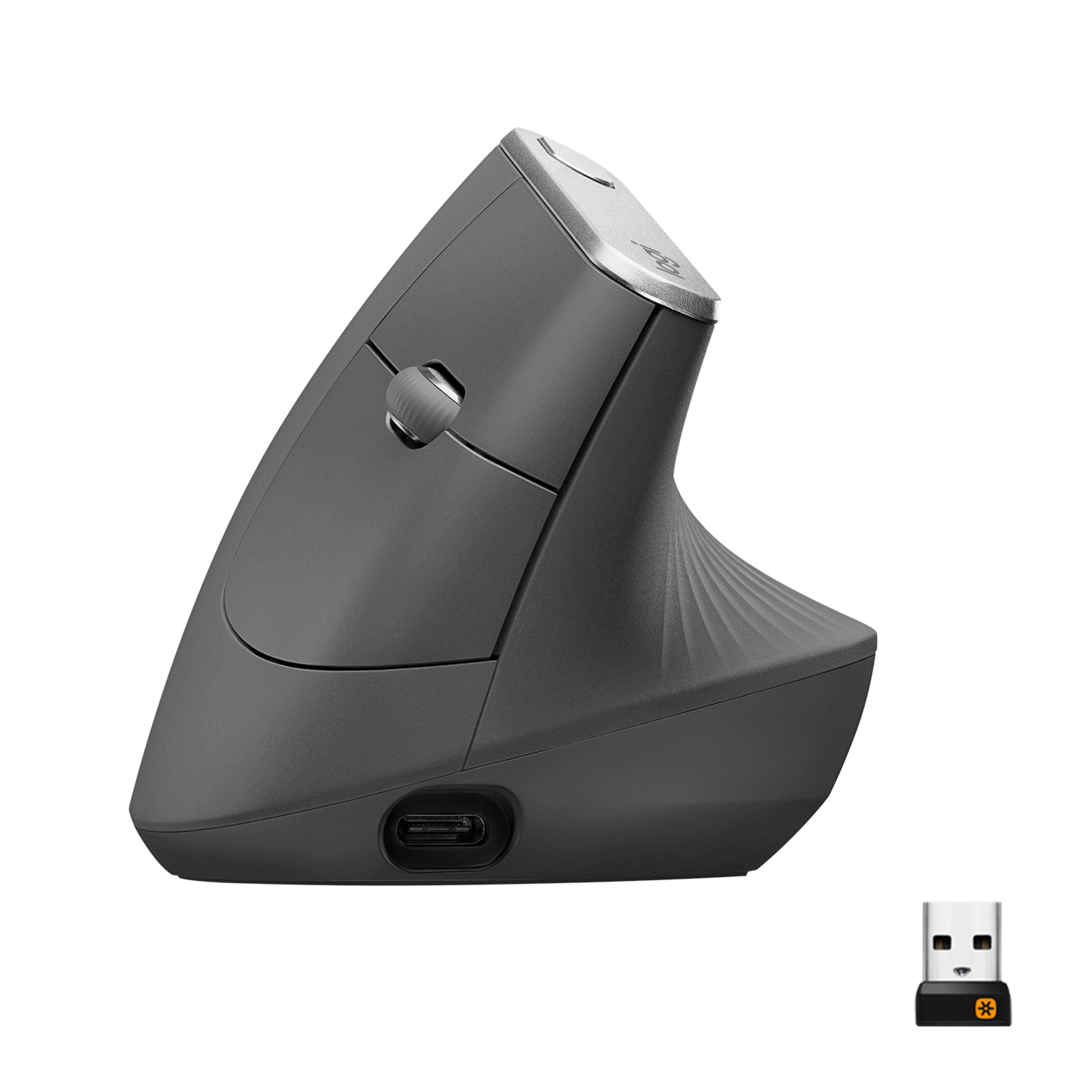 Logitech MX Vertical Trådløs datamus - Ergonomiske mus | Kjell.com