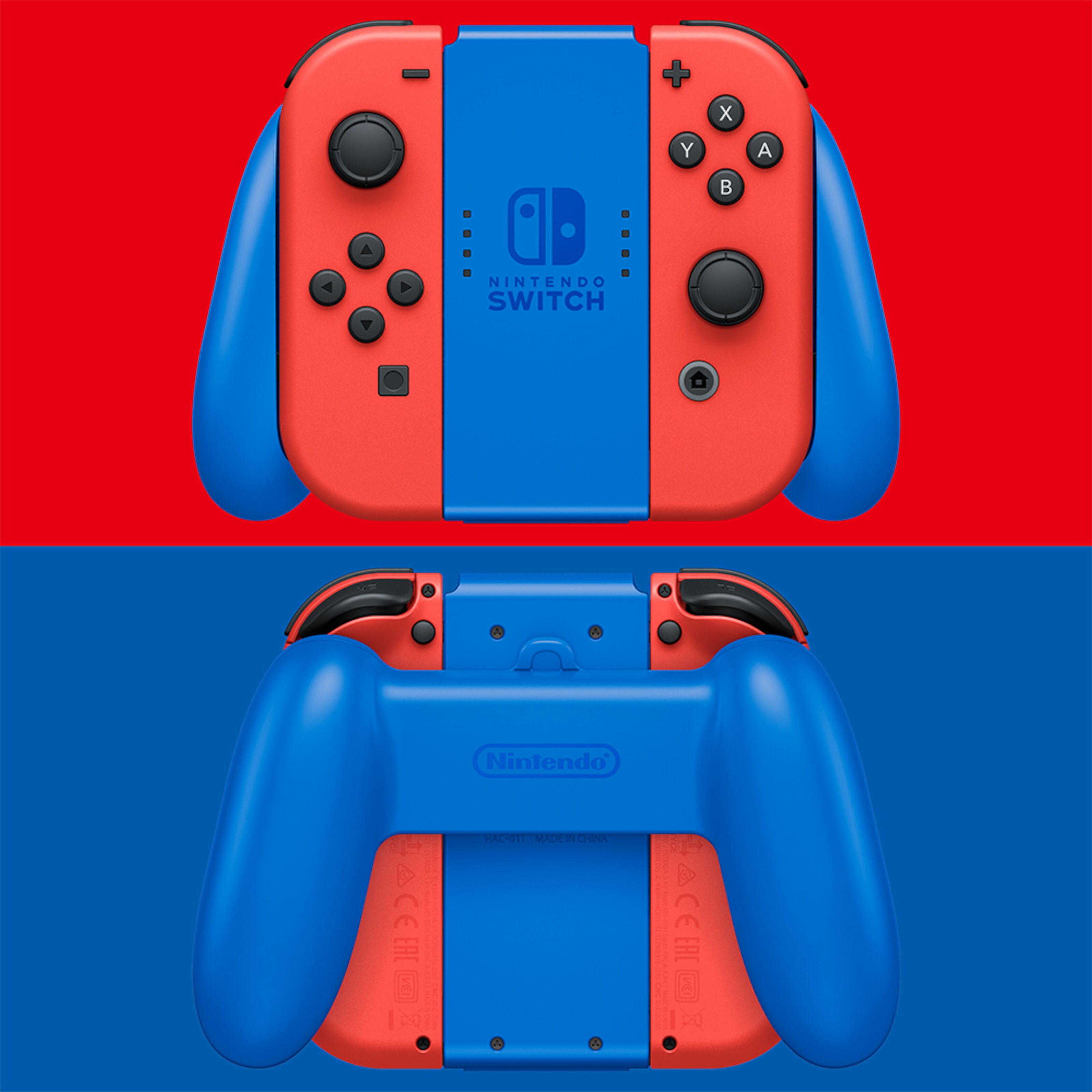 Nintendo Switch (2019) Mario Red & Blue Edition - Nintendo Switch ...