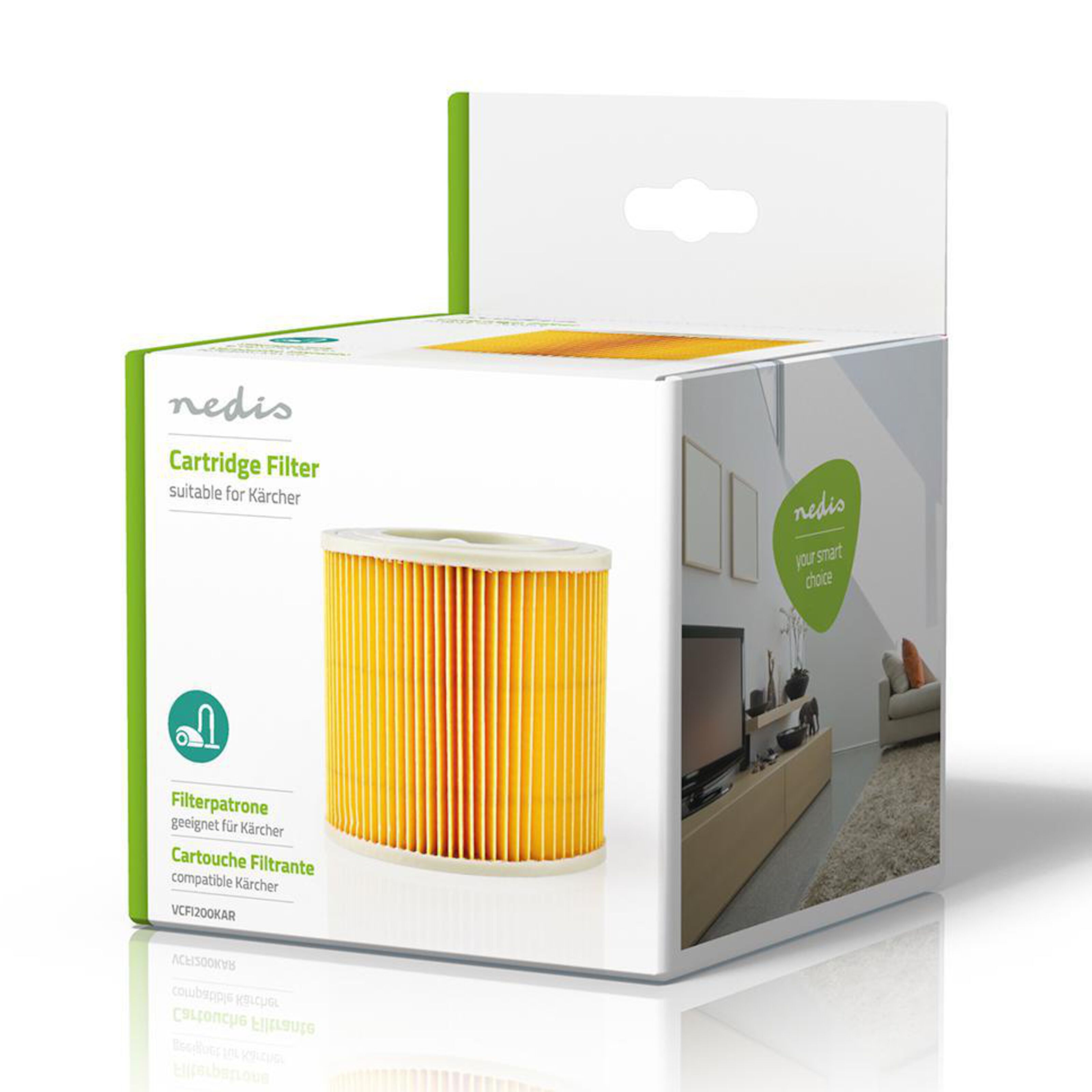 Patronfilter Kärcher 6.414-552.0 - Dammsugarfilter | Kjell.com