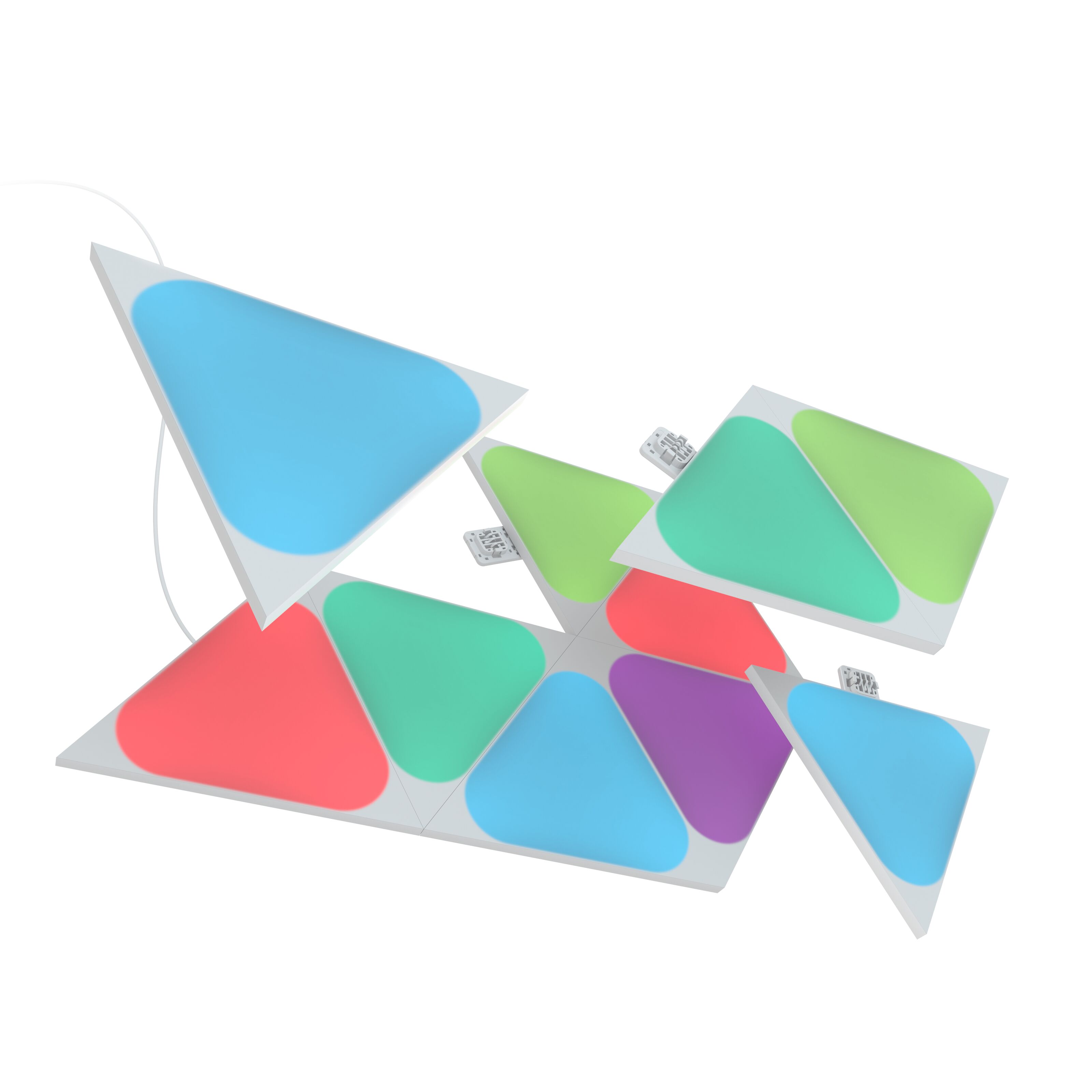 Nanoleaf Shapes Mini Triangles Expansionspaket 10 panaler - Nanoleaf ...