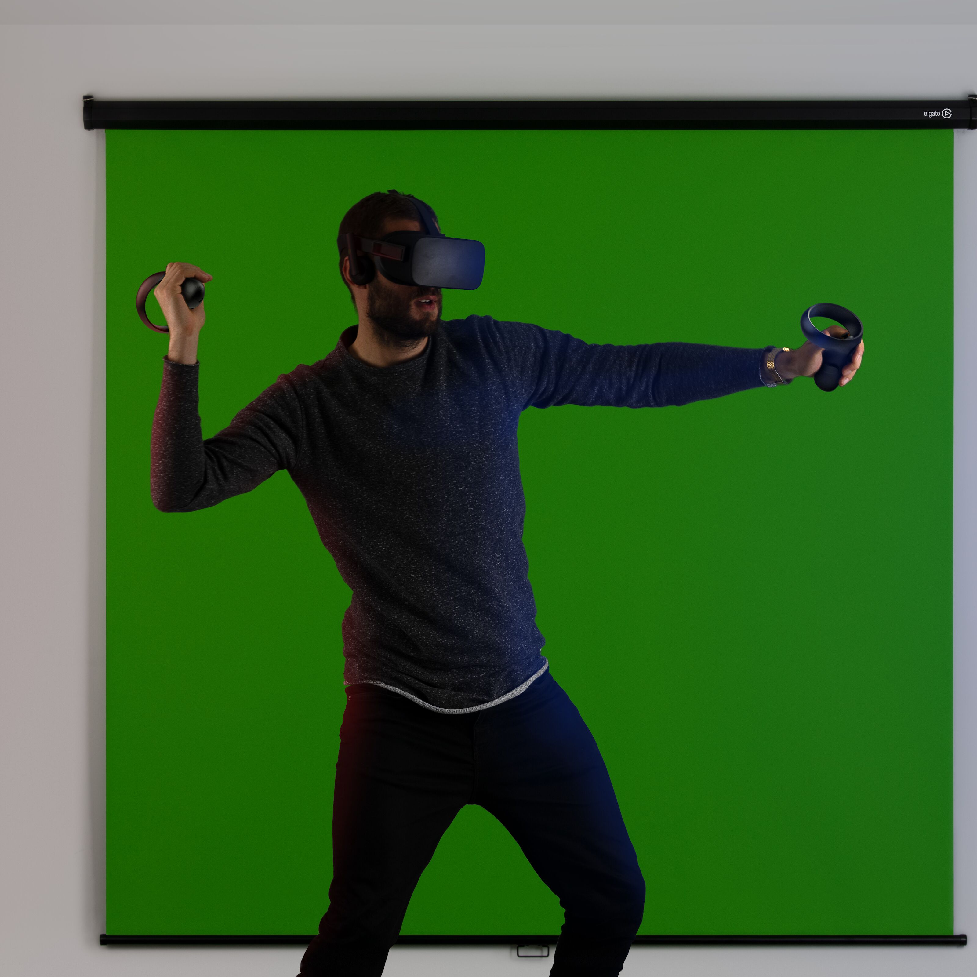 Elgato Greenscreen MT för tak- och väggmontering - Streaming-tillbehör ...