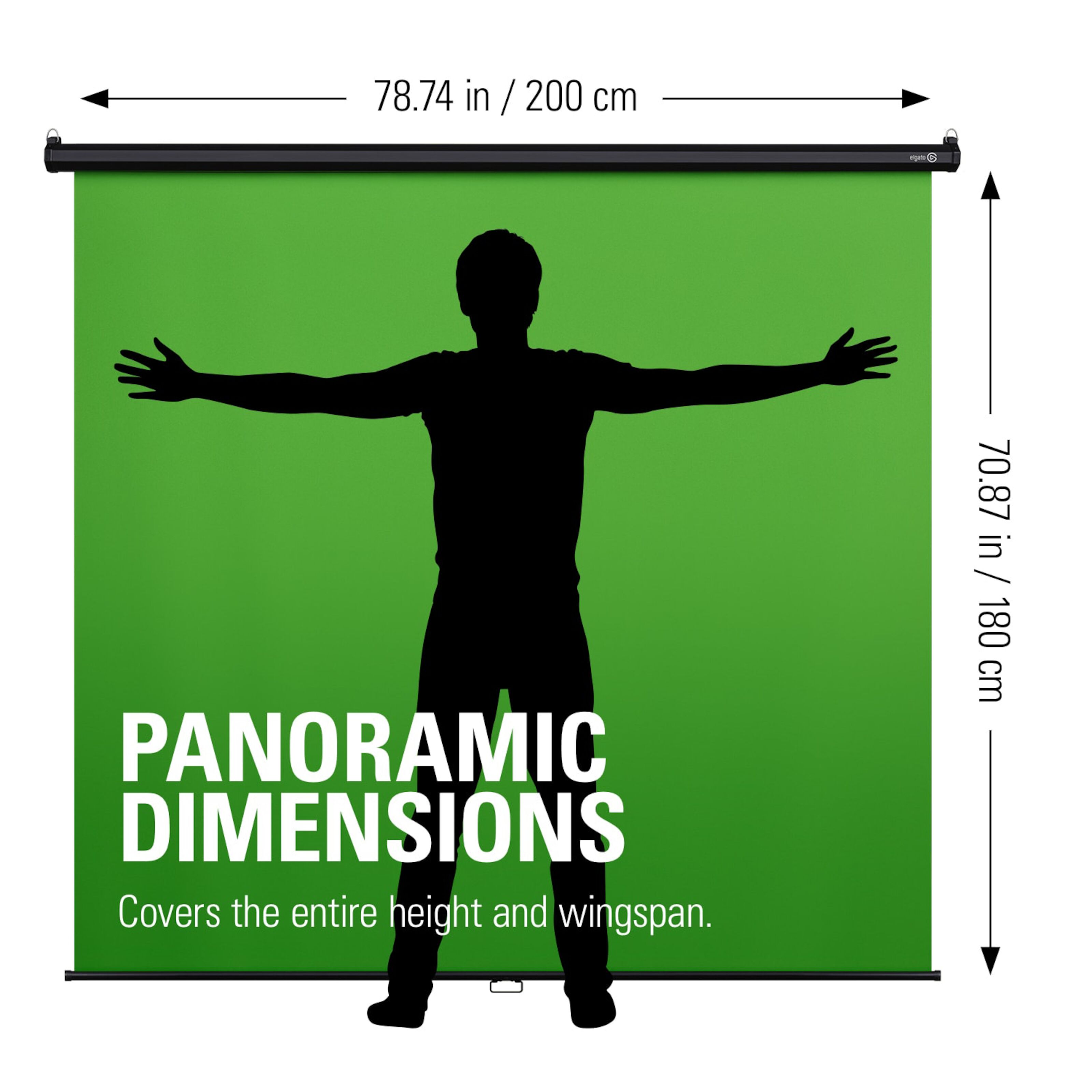 Elgato Greenscreen MT för tak- och väggmontering - Streaming-tillbehör ...