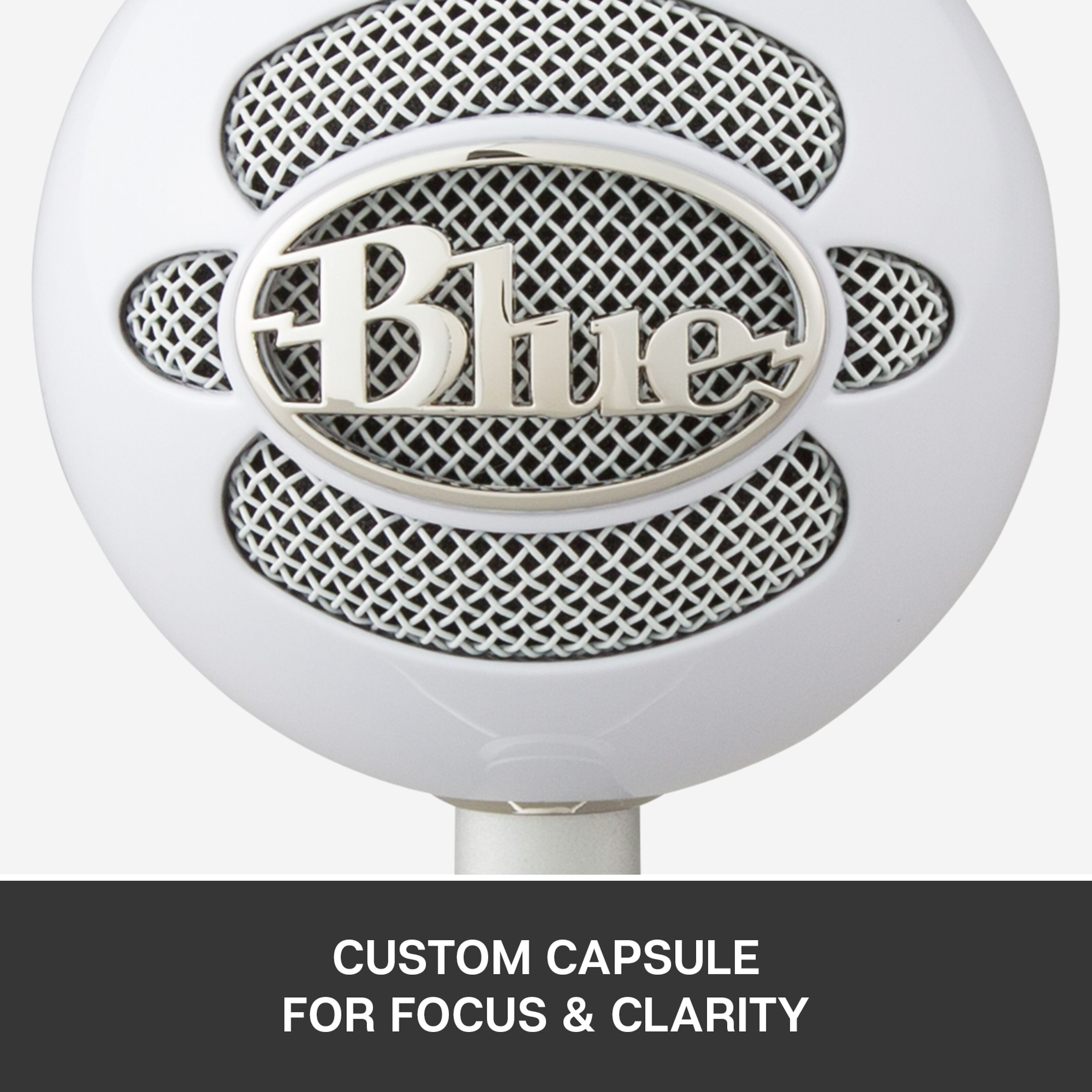 Logitech C Blue Snowball iCE USB-stereomikrofon - Streaming-tillbehör ...