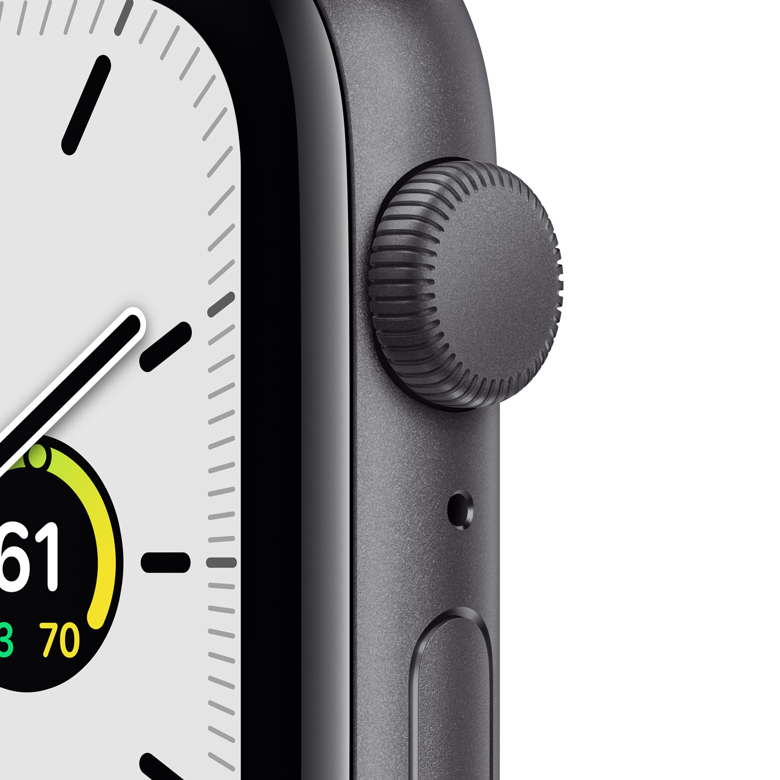 Apple Watch SE 44 mm GPS Rymdgrå - Apple Watch Series SE | Kjell.com