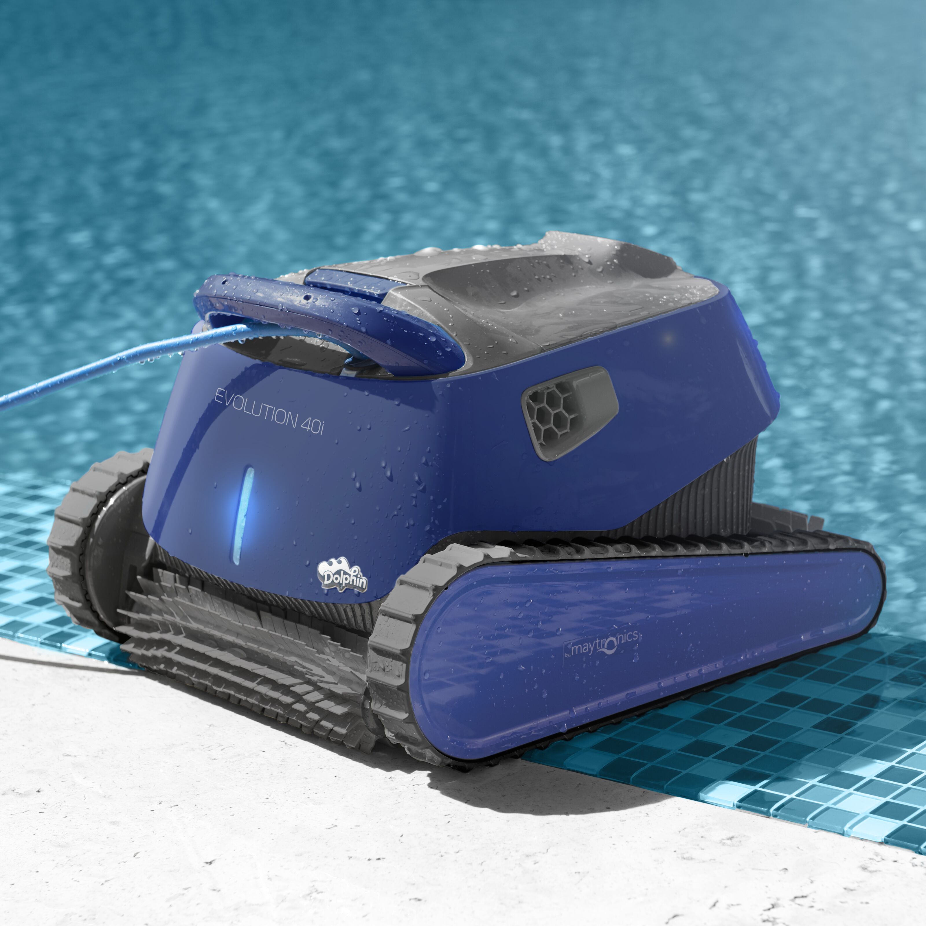 Maytronics Dolphin Evolution 40i Poolrobot - Poolrobot | Kjell.com