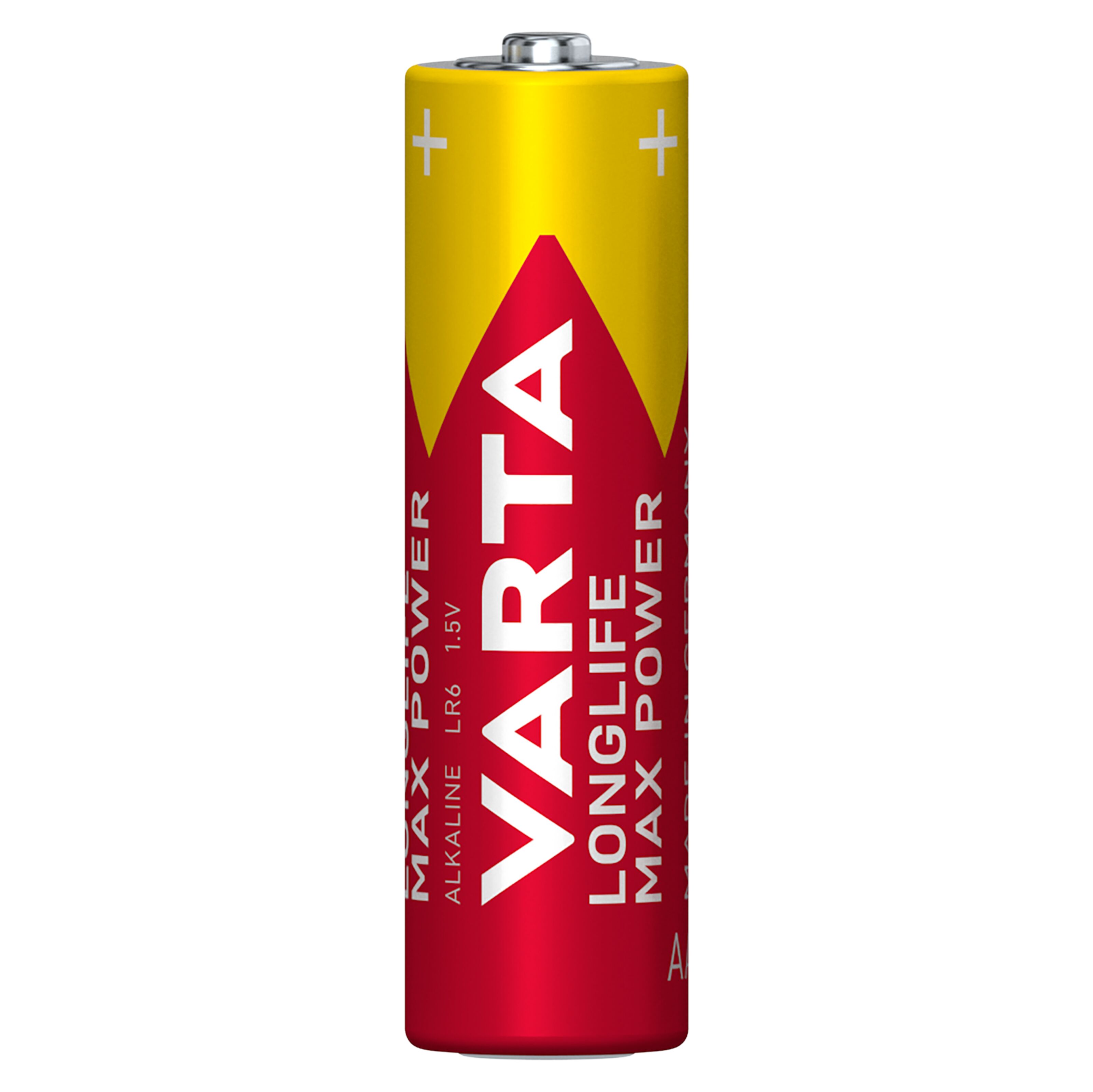 Varta Longlife Max Power AA-batterier 8-pack - Alkaliska batterier ...