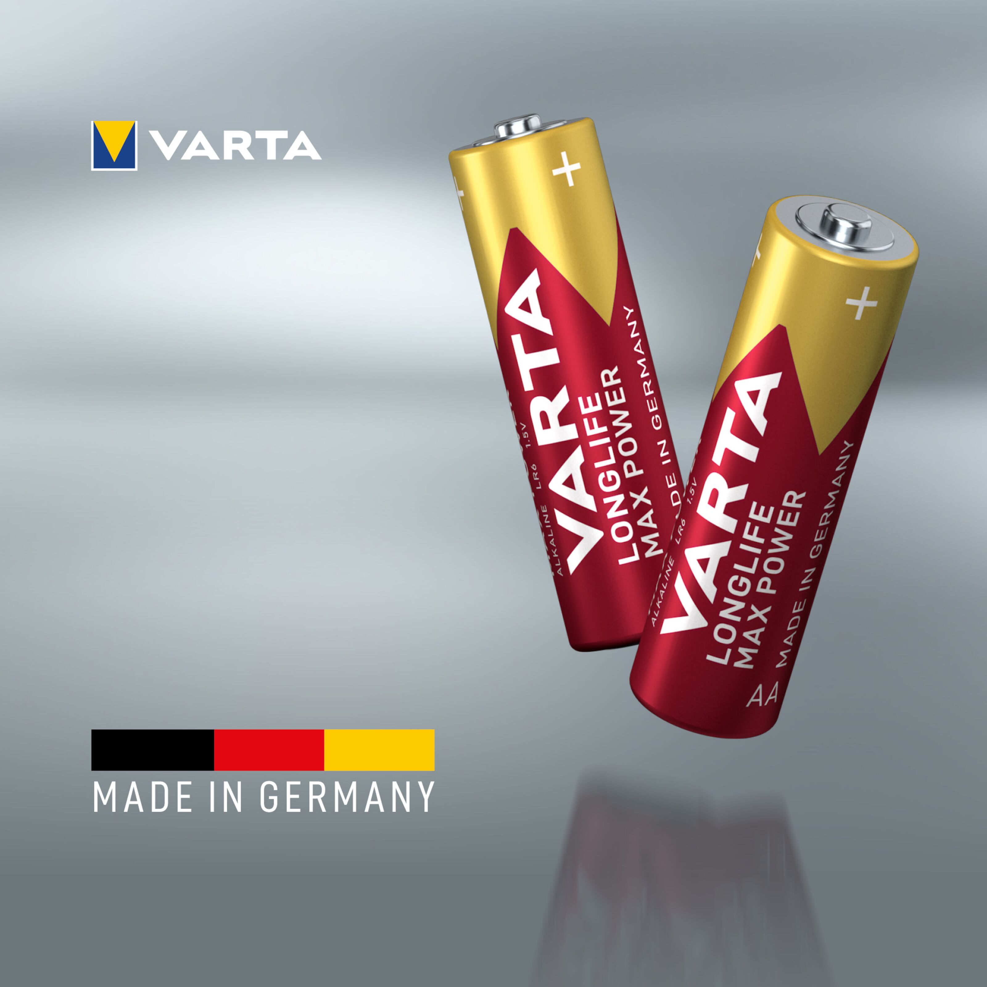 Varta Longlife Max Power AA-batterier 8-pack - Alkaliska batterier ...